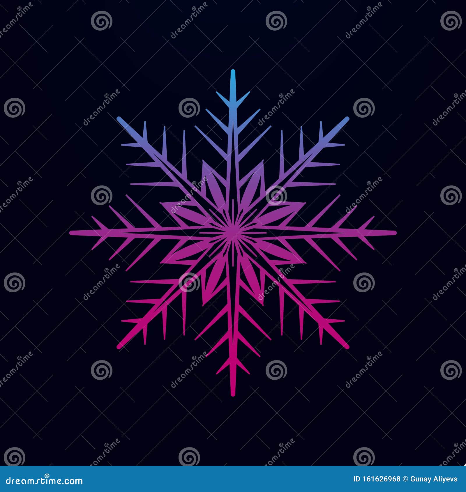 Snowflake Nolan Icon. Simple Thin Line, Outline Vector of Snowflake ...