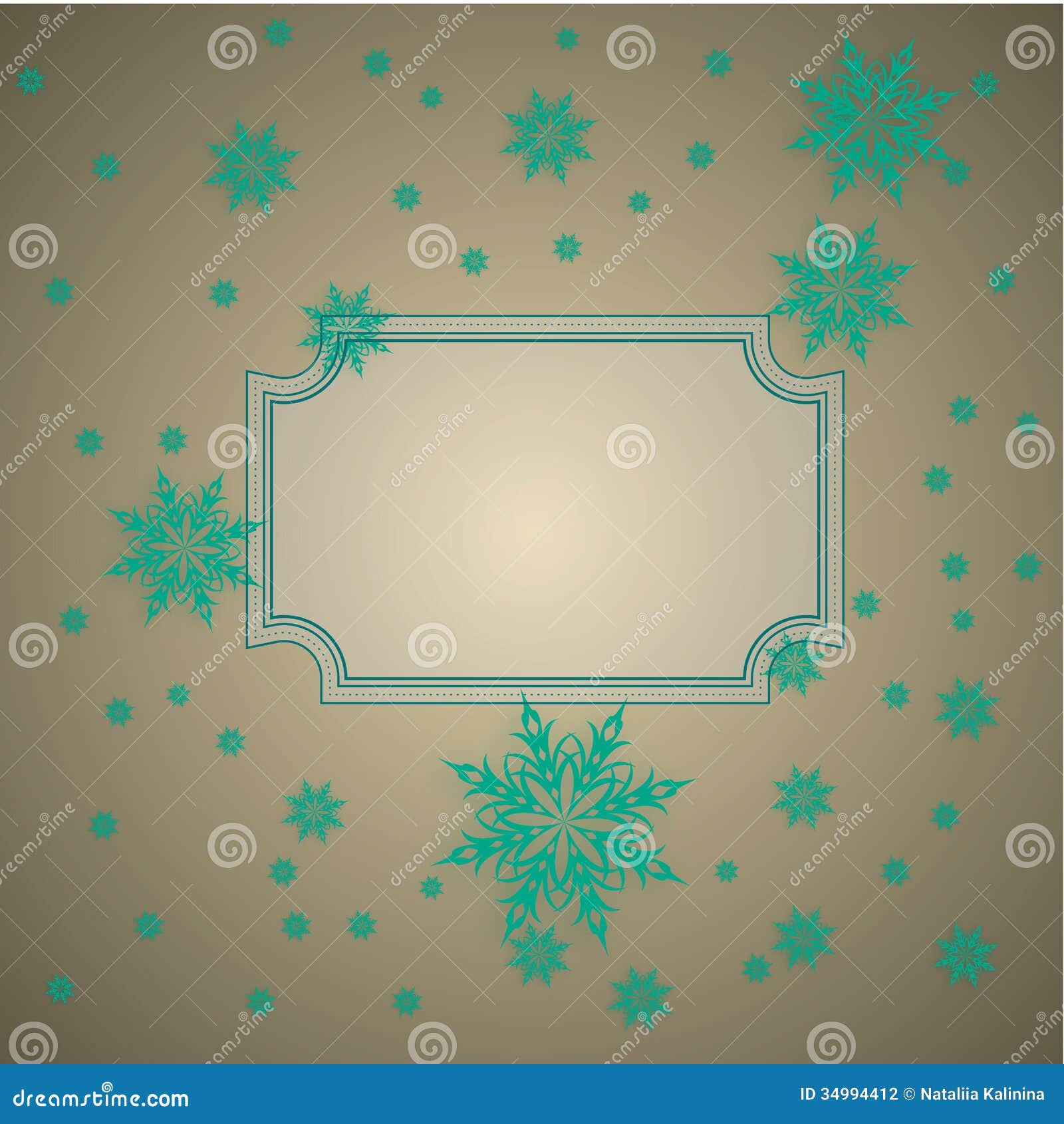 Snowflake on a Paper Background Stock Illustration - Illustration of ...