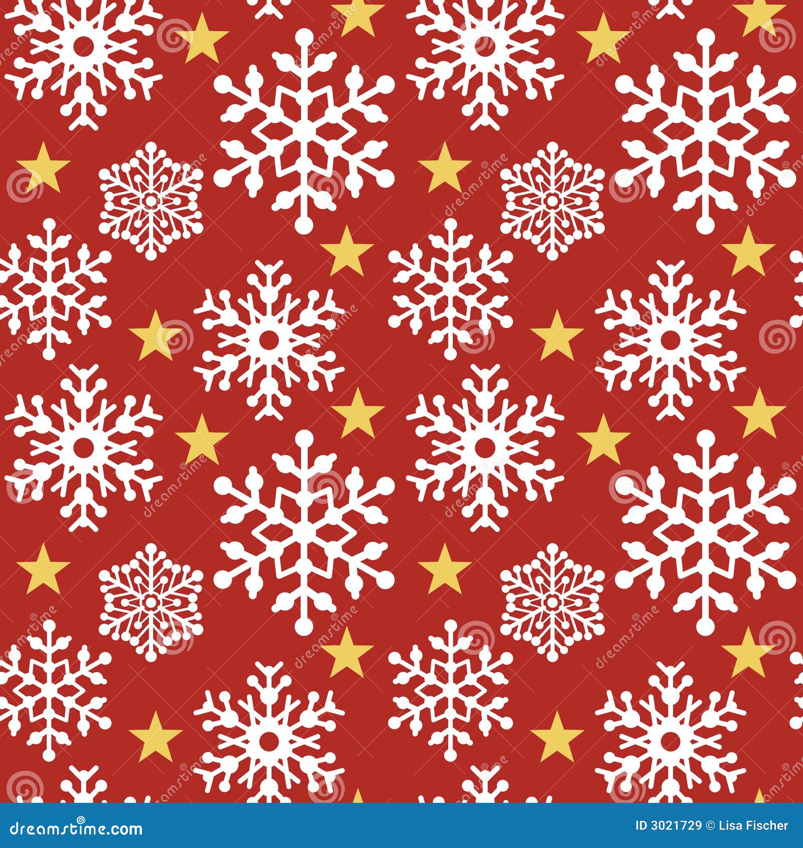 Snowflake Pattern_Red stock vector. Illustration of abstract - 3021729