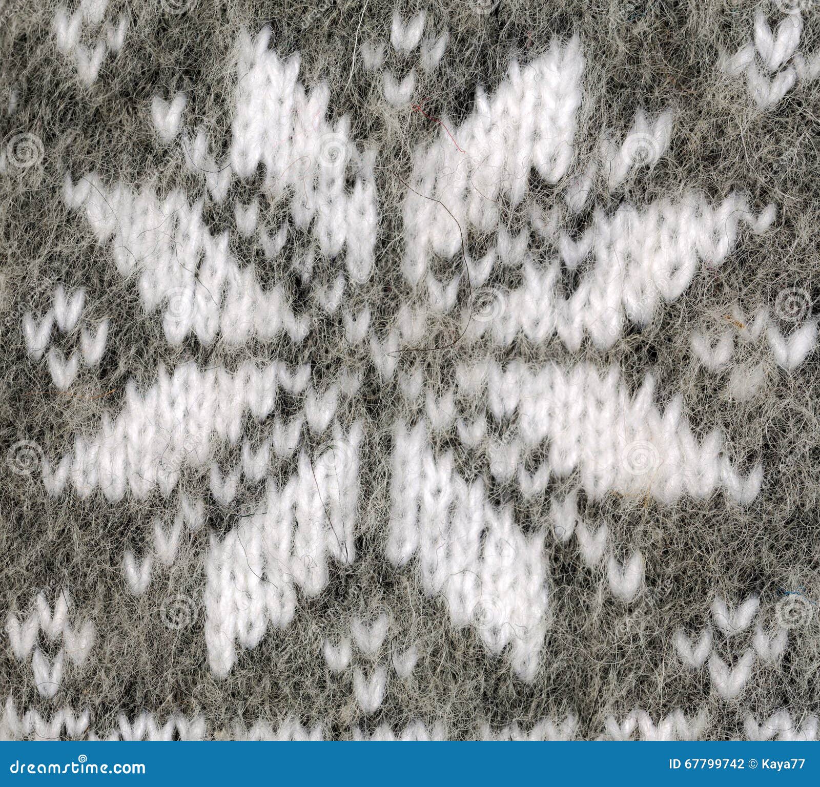 Snowflake pattern wool stock photo. Image of fair, abstract - 67799742