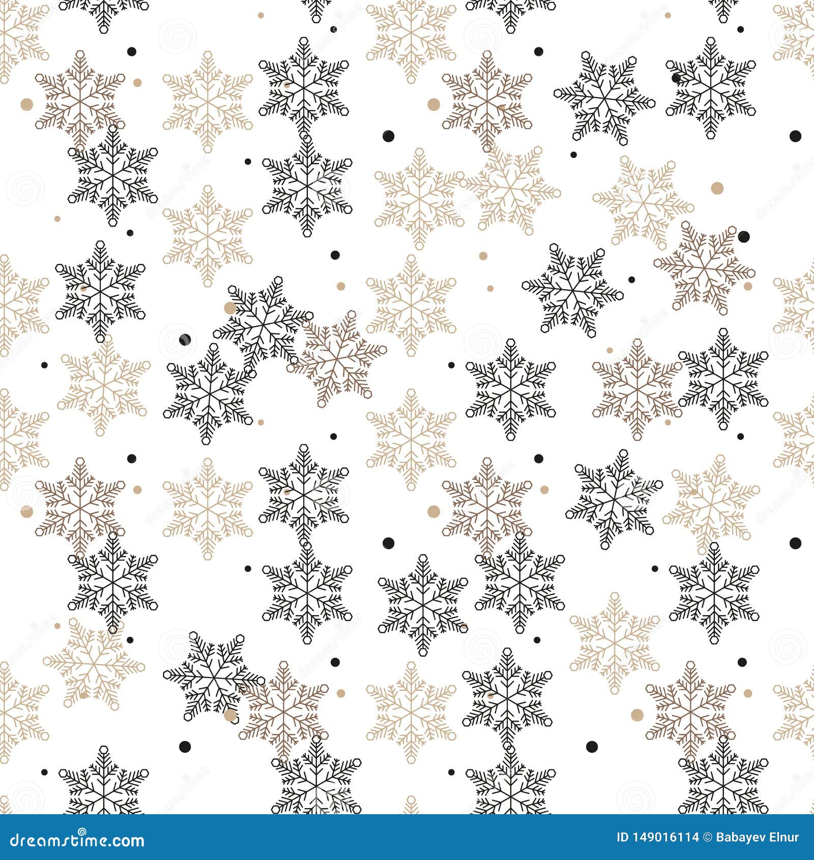 Snowflake Outline Template