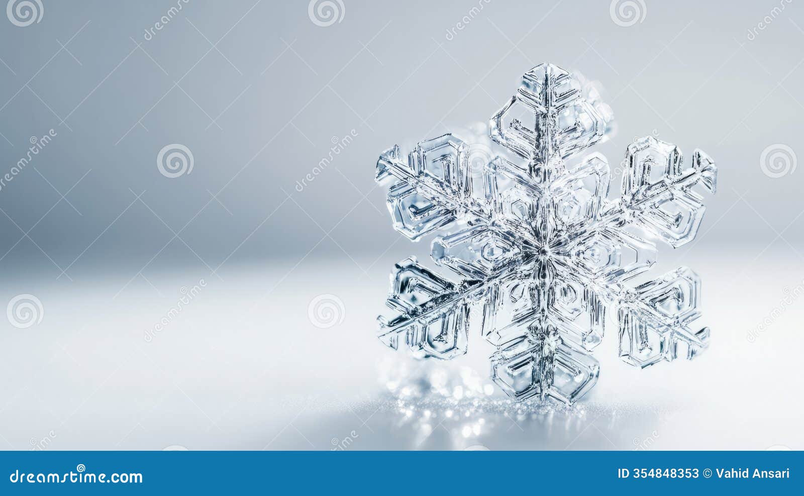 Snowflake Shape on White Background Stock Image - Image of pattern ...