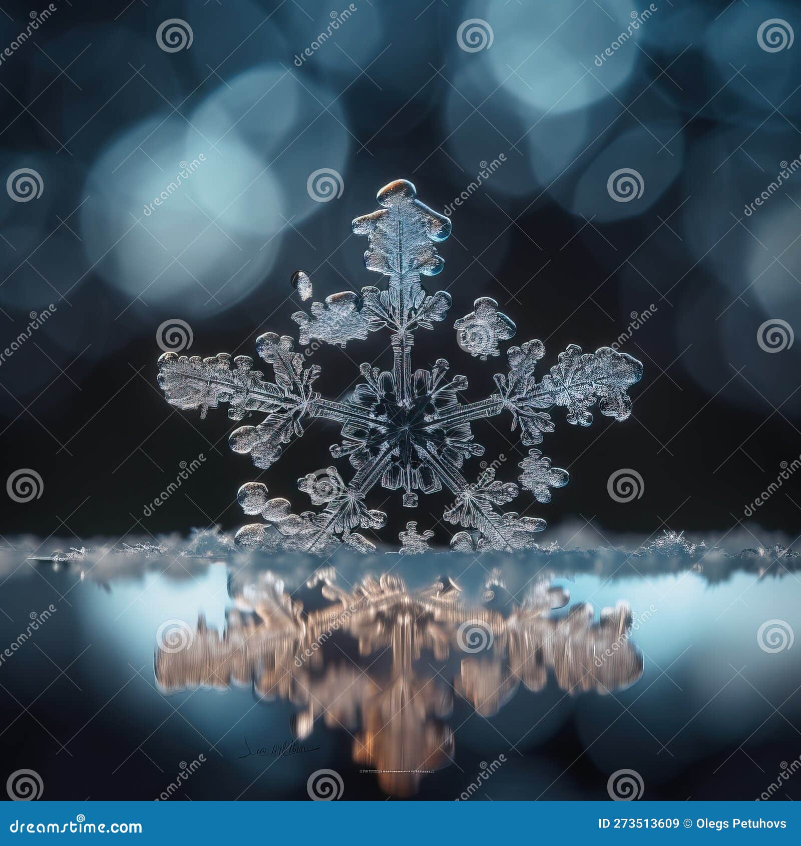 A Snowflake is Shown in the Middle of the Image Stock Illustration ...