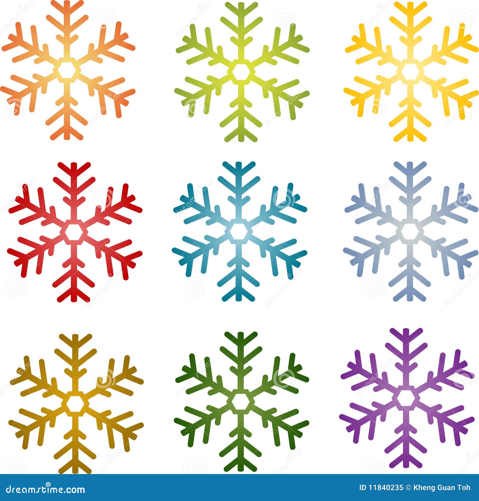 Snowflake Simple Illustration Symbol Stock Illustration - Illustration ...