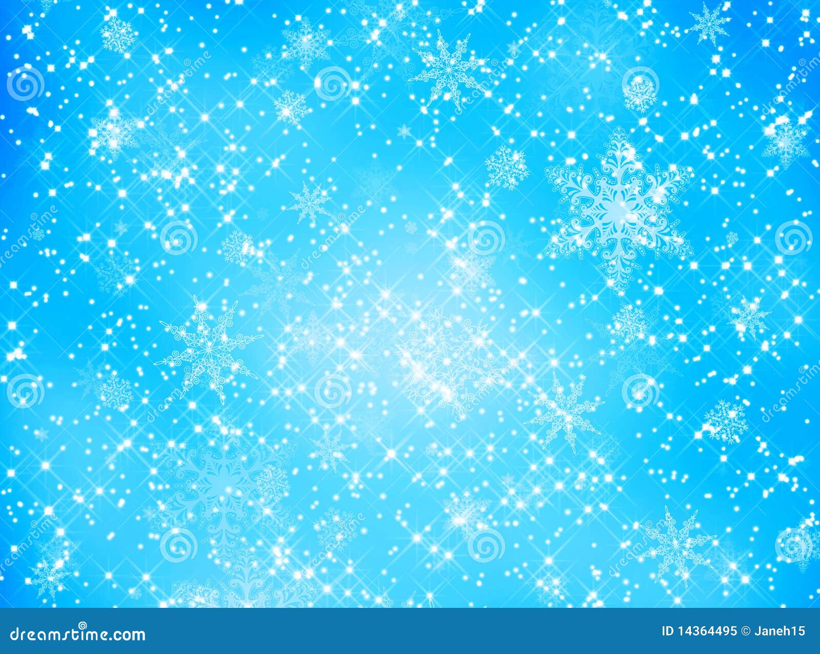 Snowflake and star pattern stock illustration. Illustration of ...