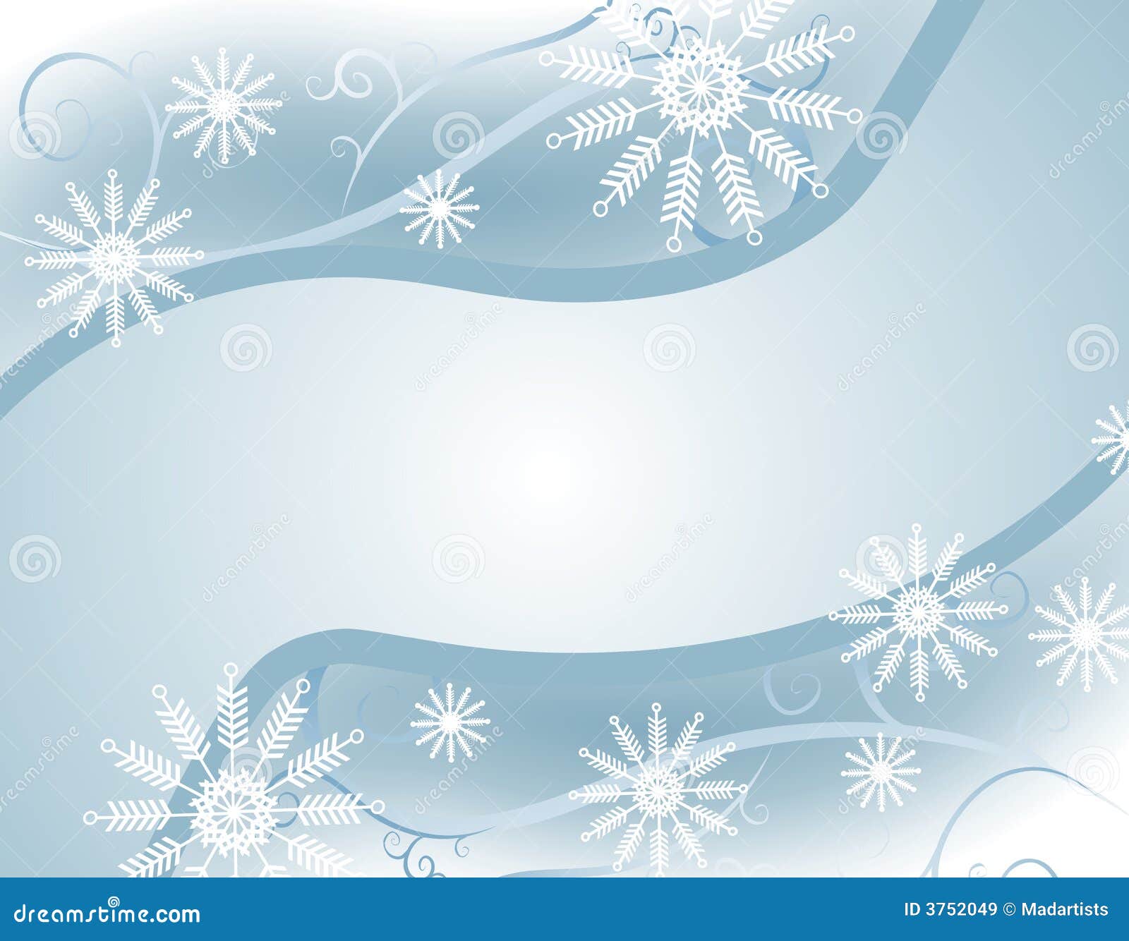 Snowflake Swoosh Border Background Stock Illustrations – 9 Snowflake ...