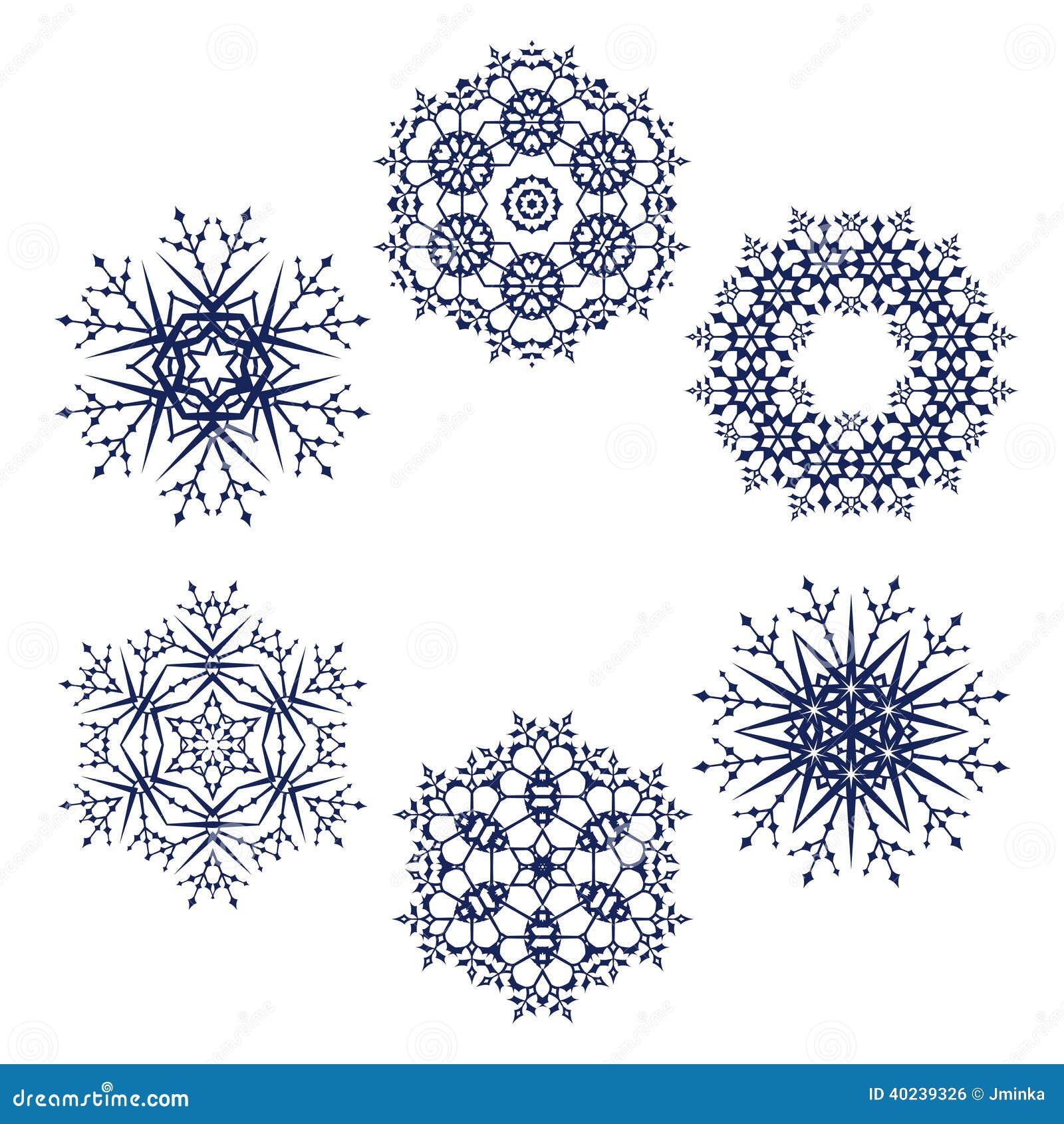 Snowflake symbol stock vector. Illustration of icon, winter - 40239326