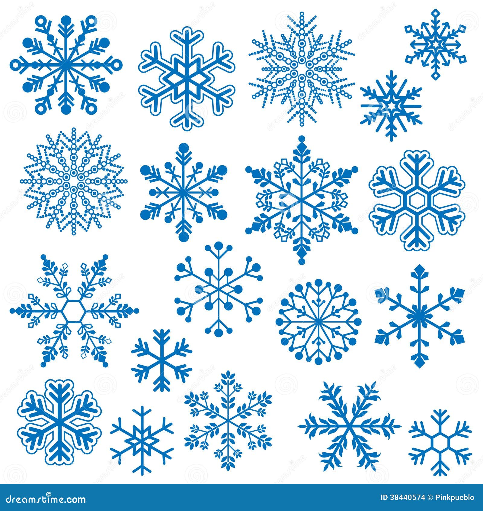 Snowflake Vectors stock vector. Illustration of drawing - 38440574