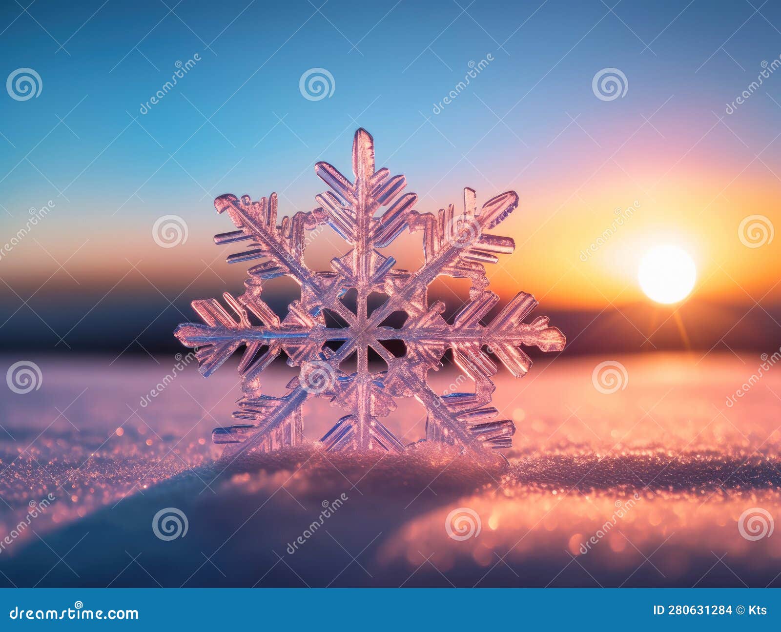 Snowflake Winter Concept stock illustration. Illustration of frost ...