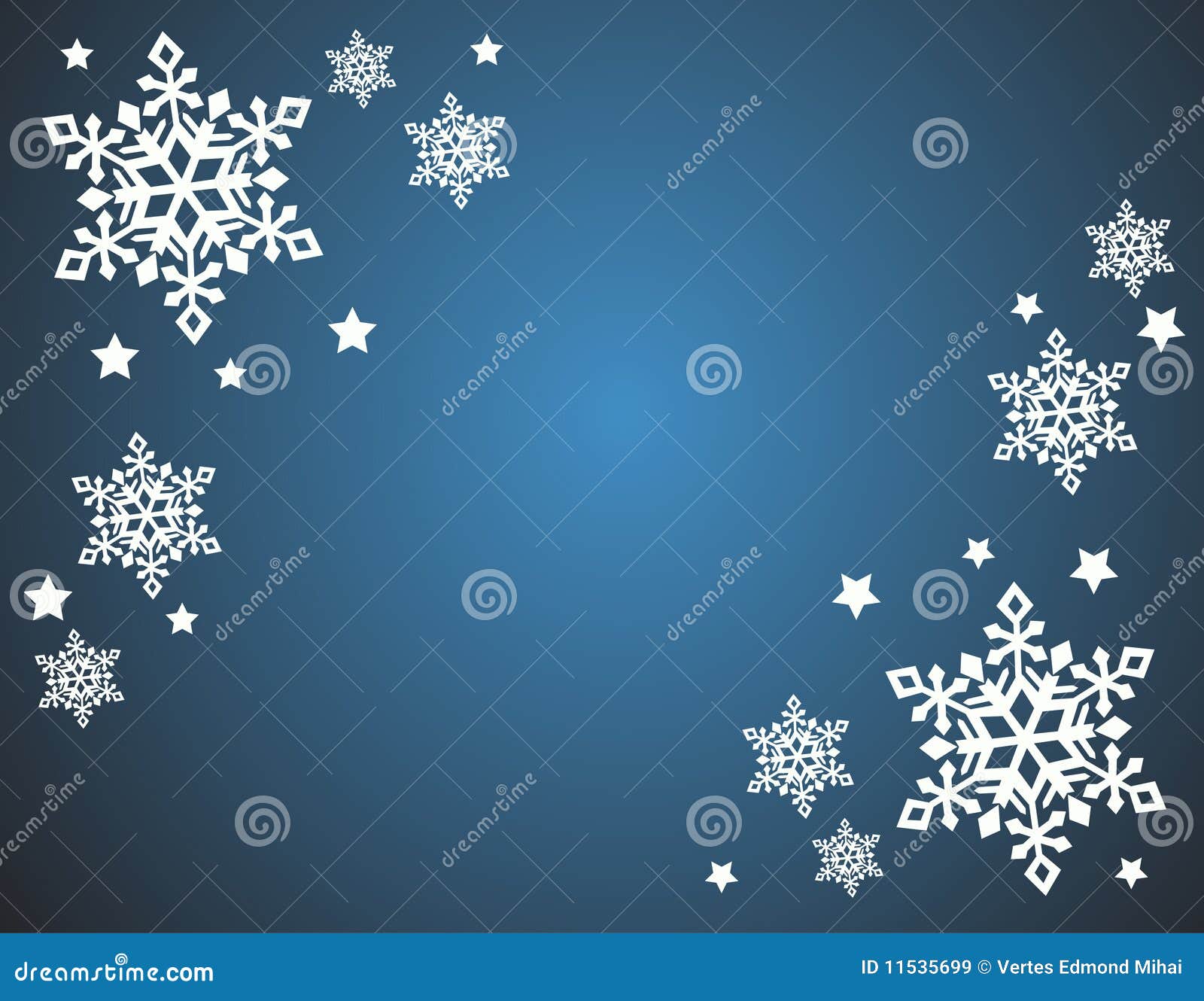 Snowflakes stock vector. Illustration of happy, january - 11535699