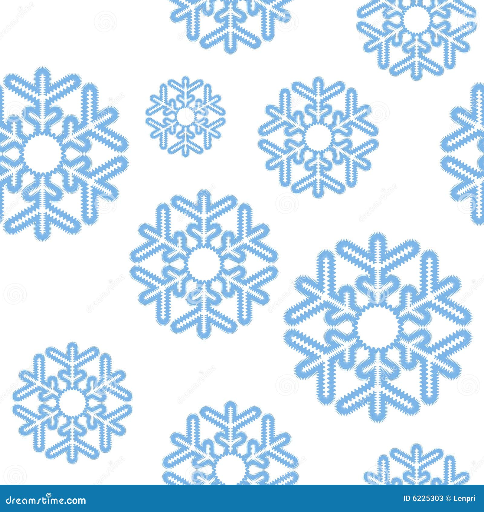 Snowflakes stock vector. Illustration of blue, flakes - 6225303