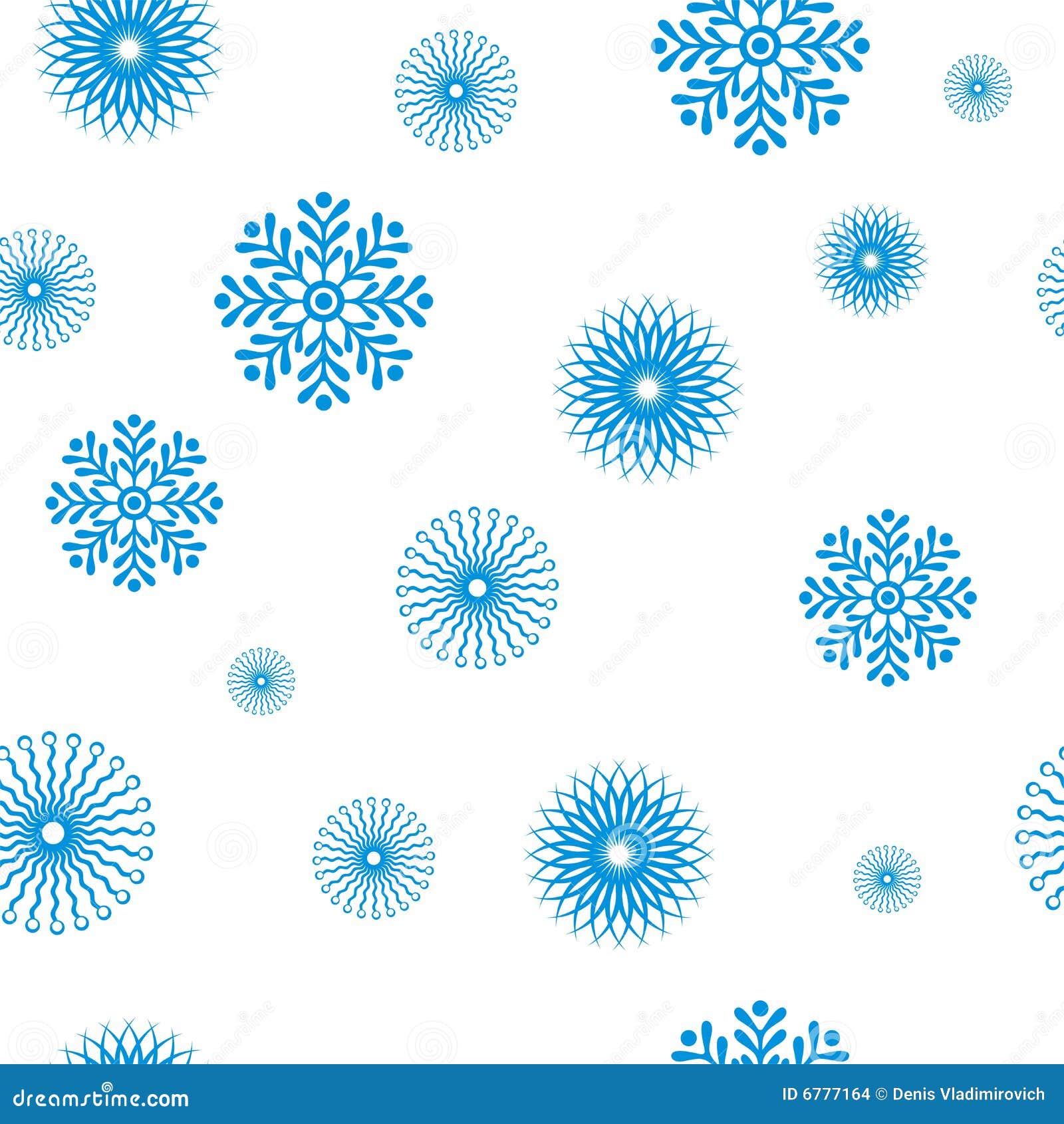 Snowflakes Background stock vector. Illustration of snowflakes - 6777164