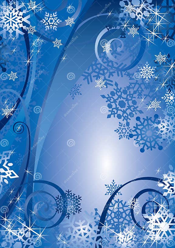 Snowflakes Design stock vector. Illustration of flowing - 3419241