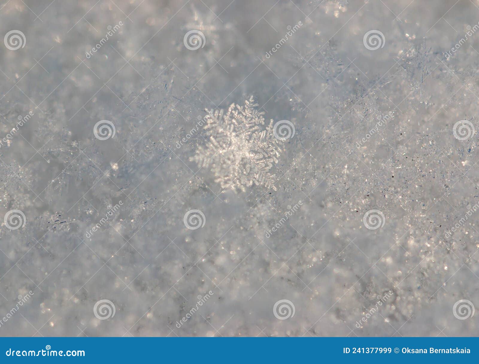 Snowflakes of Different Sizes As Background Stock Image - Image of ...
