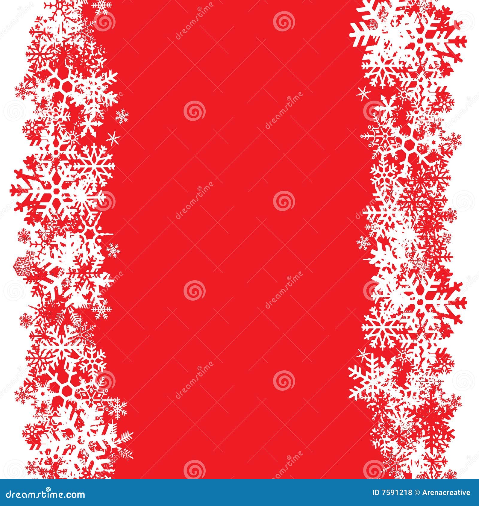 Snowflakes Layout stock vector. Illustration of element - 7591218