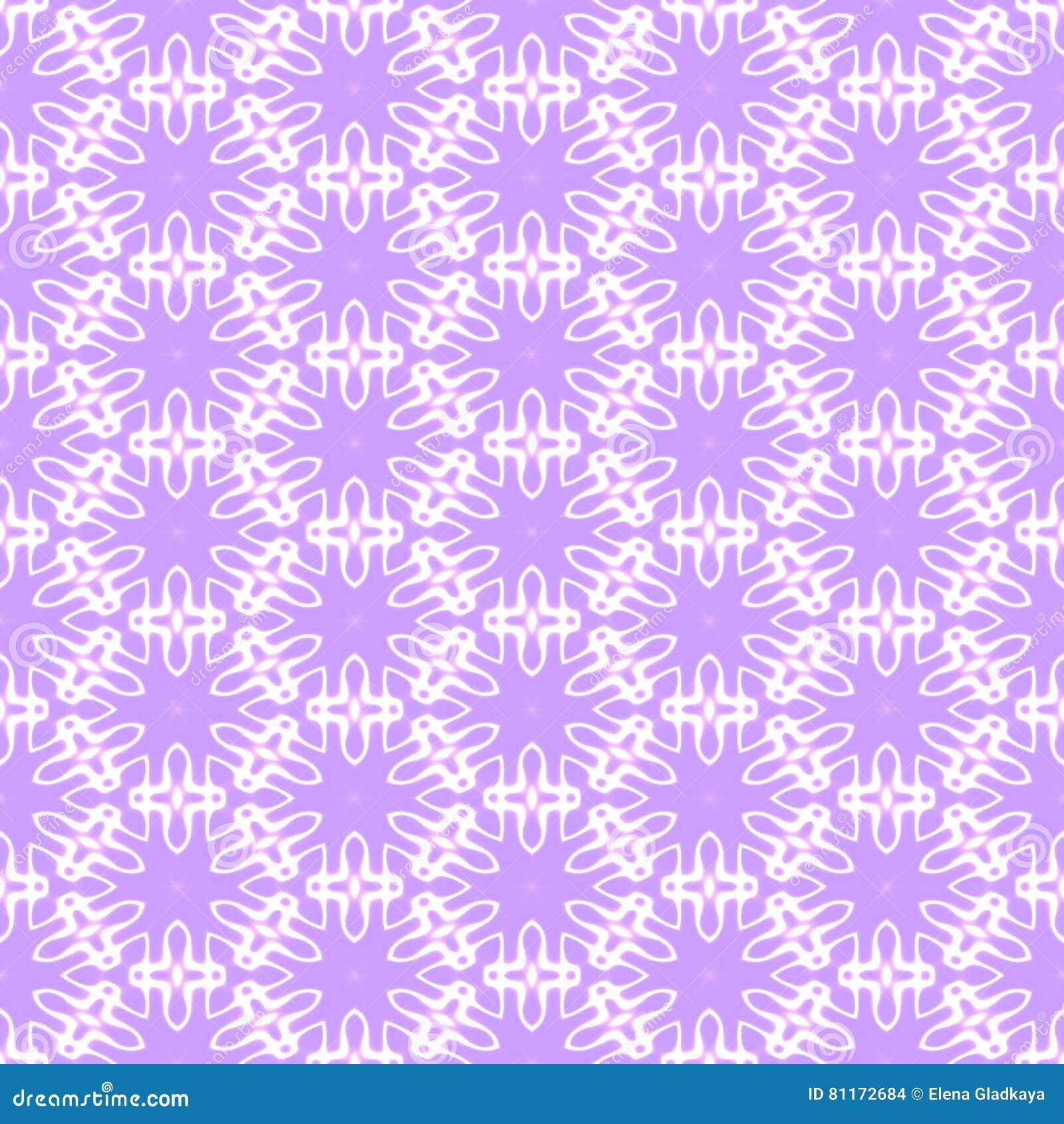 Snowflakes on Purple Seamless Background Stock Illustration ...