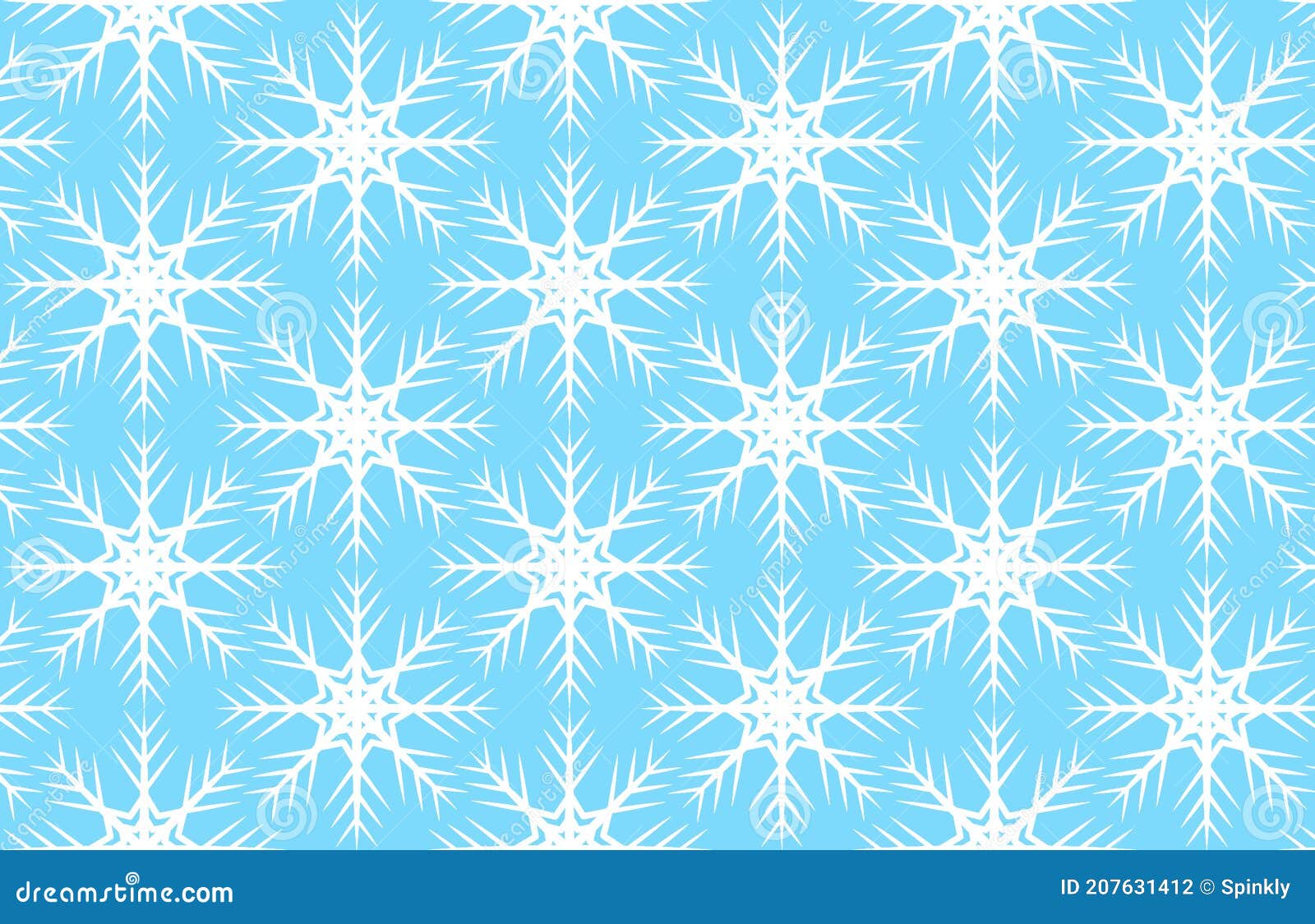 Snowflakes Repeat Pattern Design Background Wallpaper Stock ...