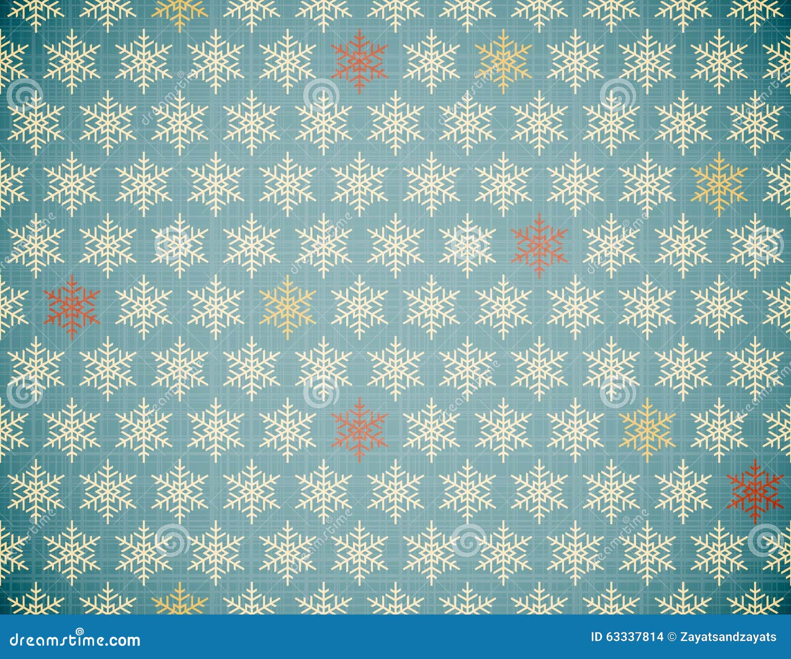 Snowflakes Repeatable Pattern Stock Vector - Illustration of holiday ...