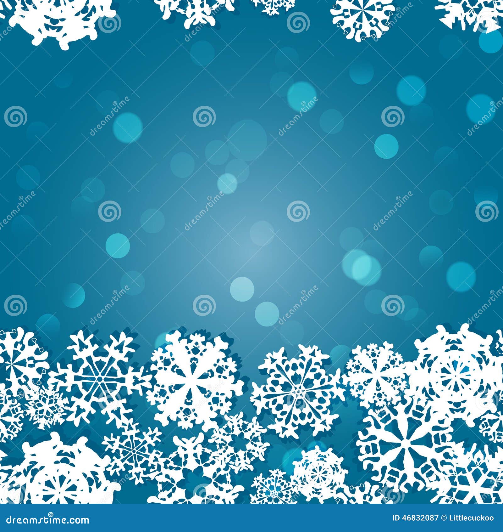 Snowflakes Winter Seamless Border, Seamless Texture, Endless Pattern ...
