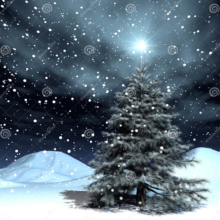 Snowing Christmas stock photo. Image of holy, year, bright - 1146980
