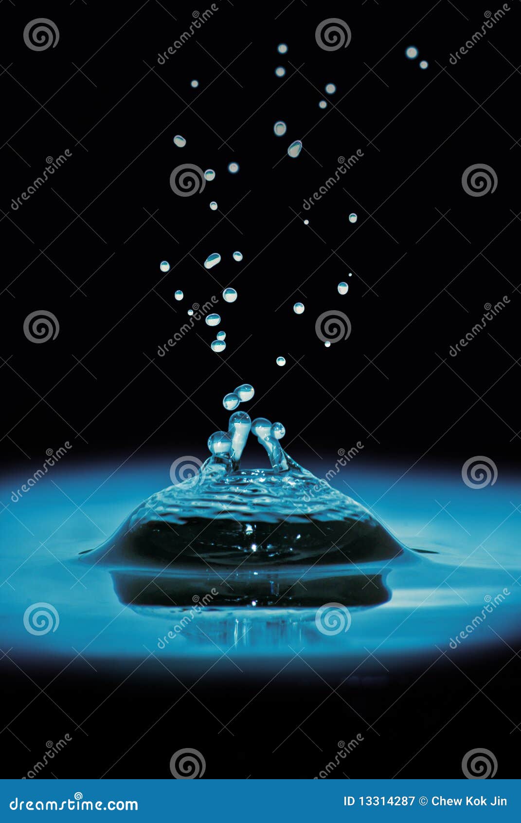 Snowing water splash stock image. Image of close, juicy - 13314287