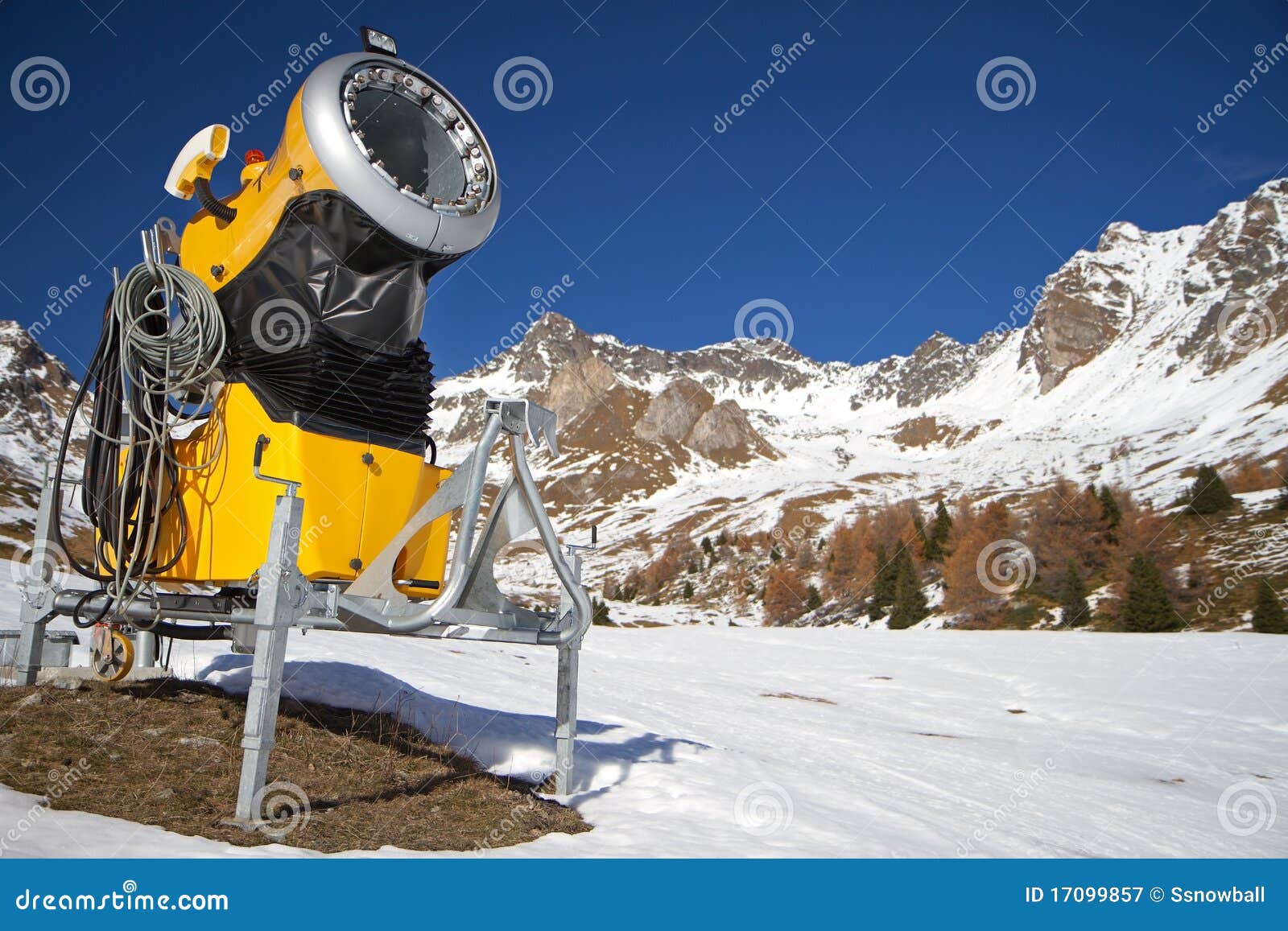 Snowmaker stock image. Image of stone, fall, rock, trail - 17099857