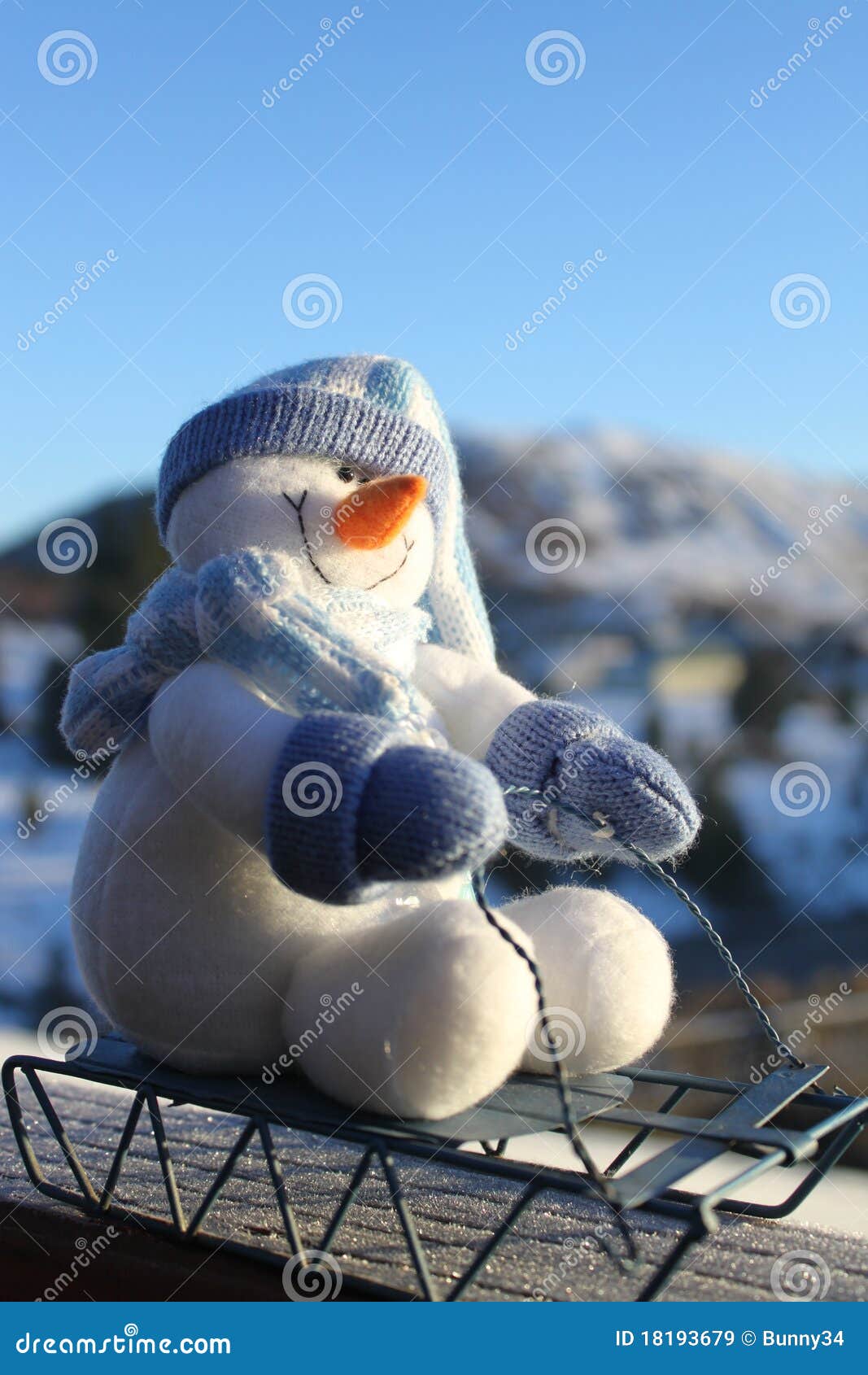 Snowman stock image. Image of smile, snowman, white, beanie - 18193679