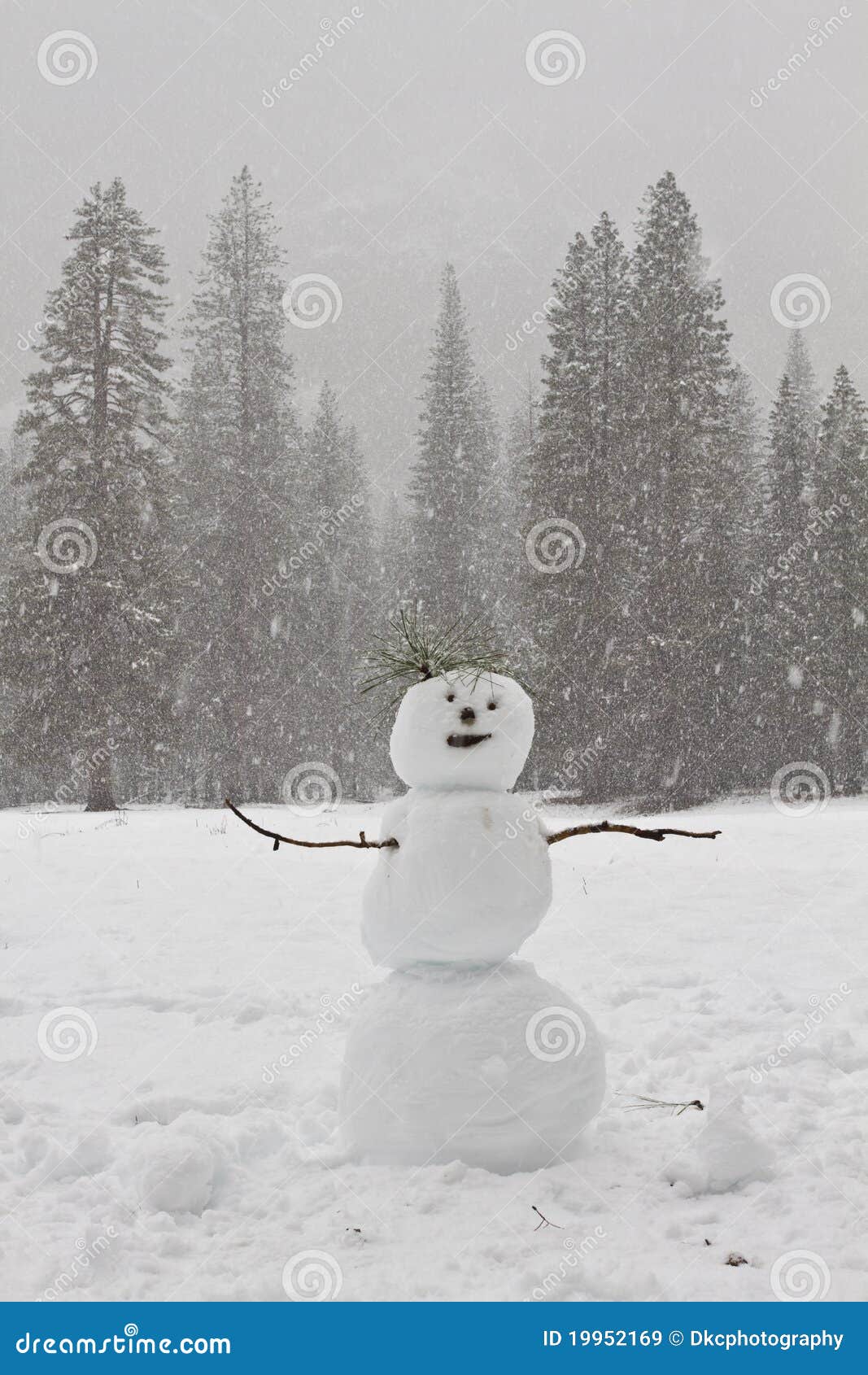 Snowman stock image. Image of snowman, winter, outdoor - 19952169
