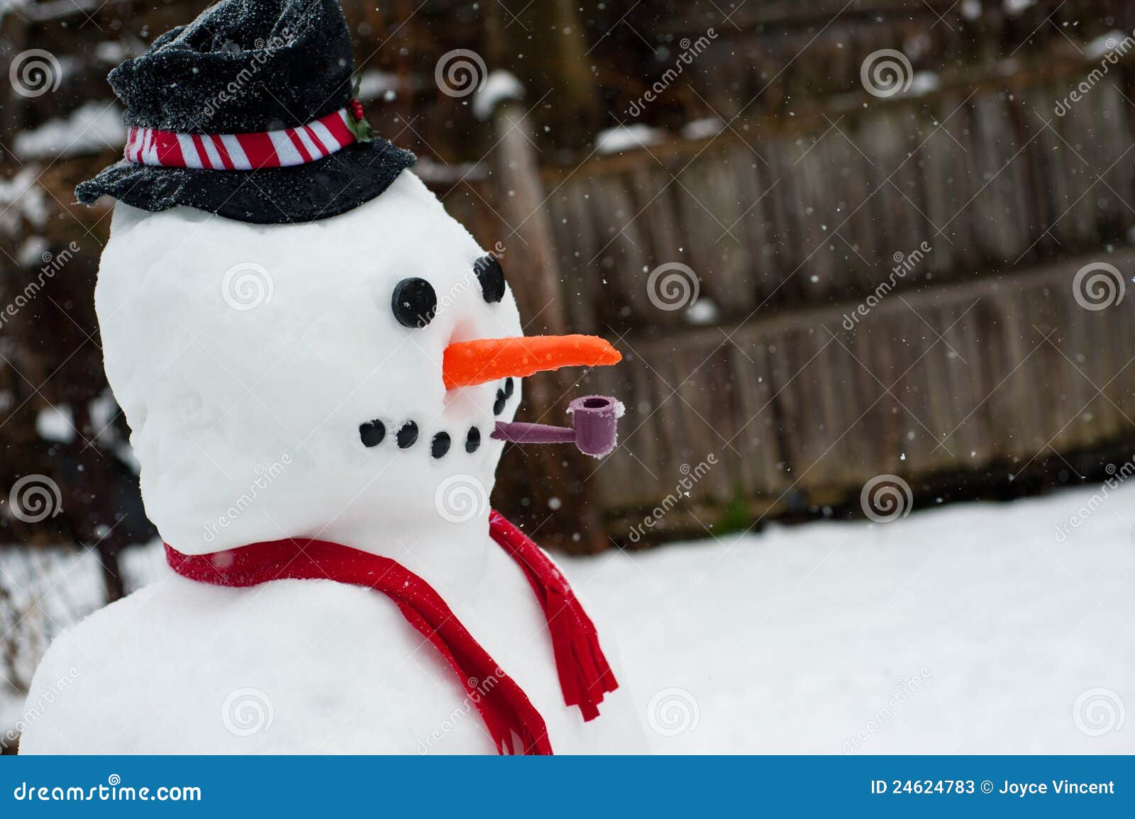 Snowman stock image. Image of smile, face, outdoor, snow - 24624783