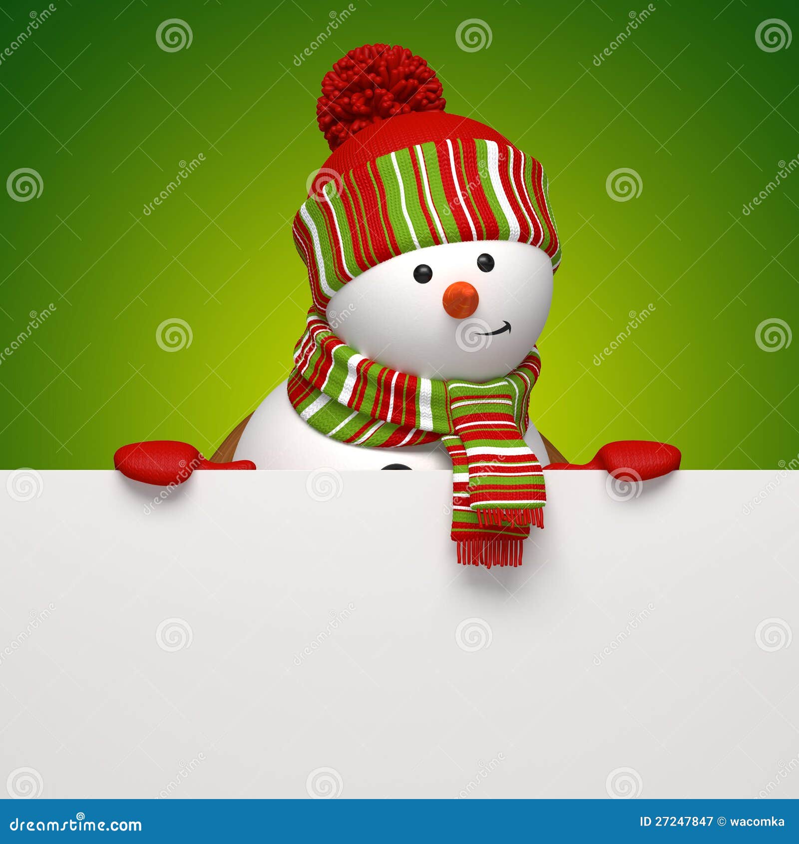 Snowman banner stock illustration. Illustration of frame - 27247847