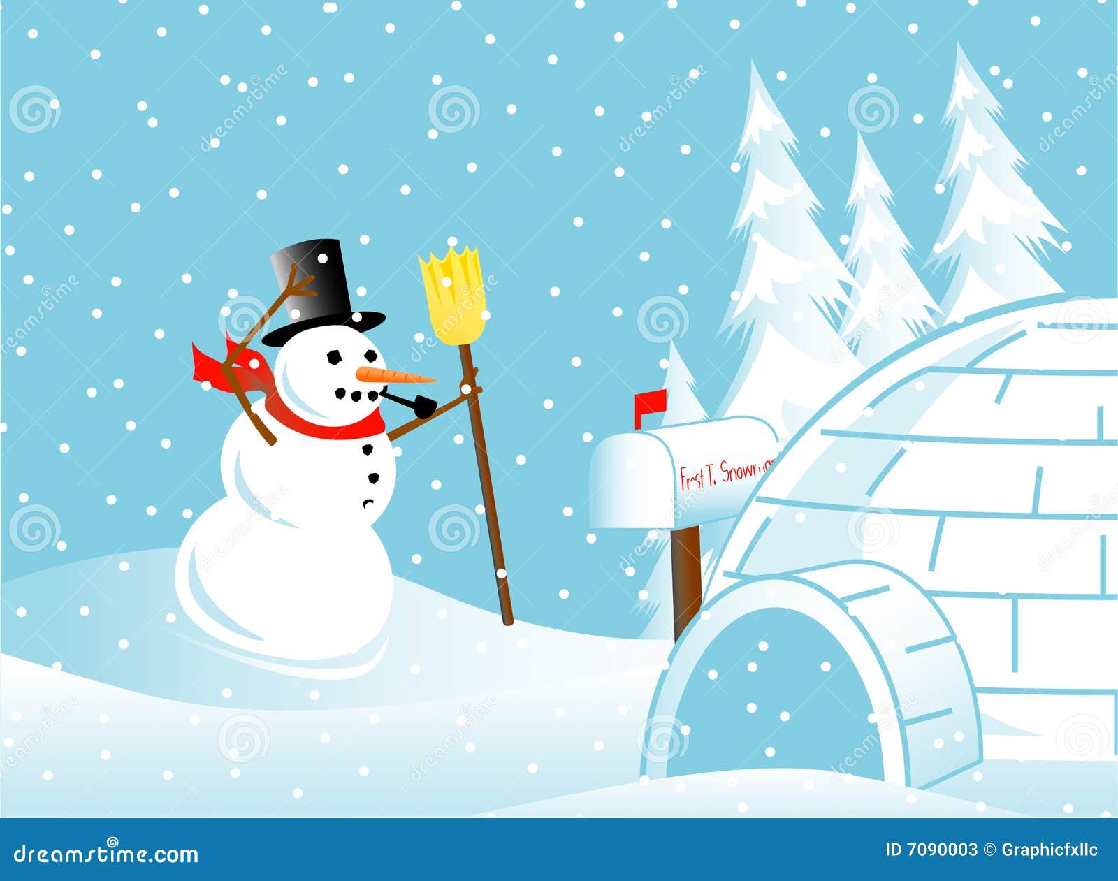 Snowman Fighting Stock Illustrations – 30 Snowman Fighting Stock ...