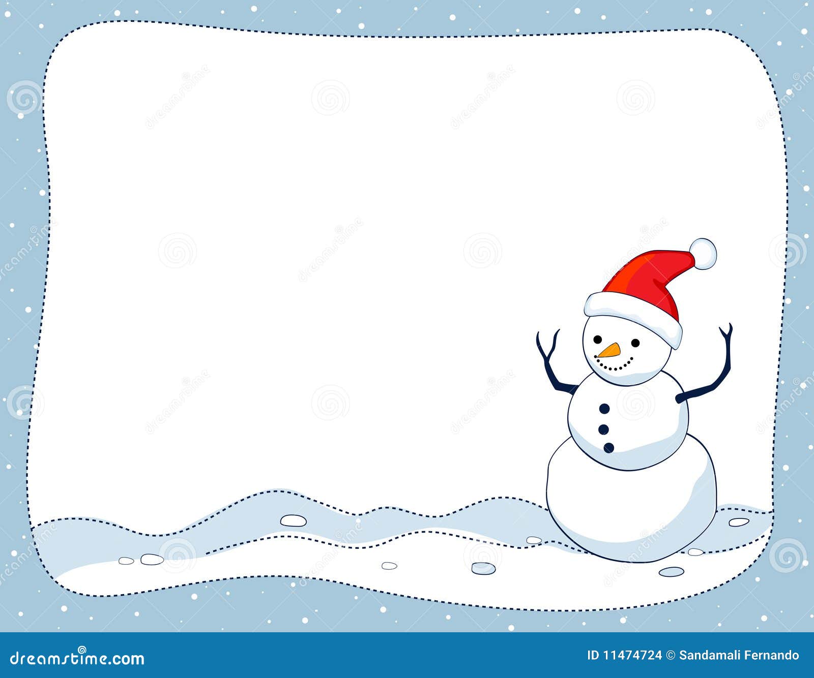 Snowman Borders And Frames