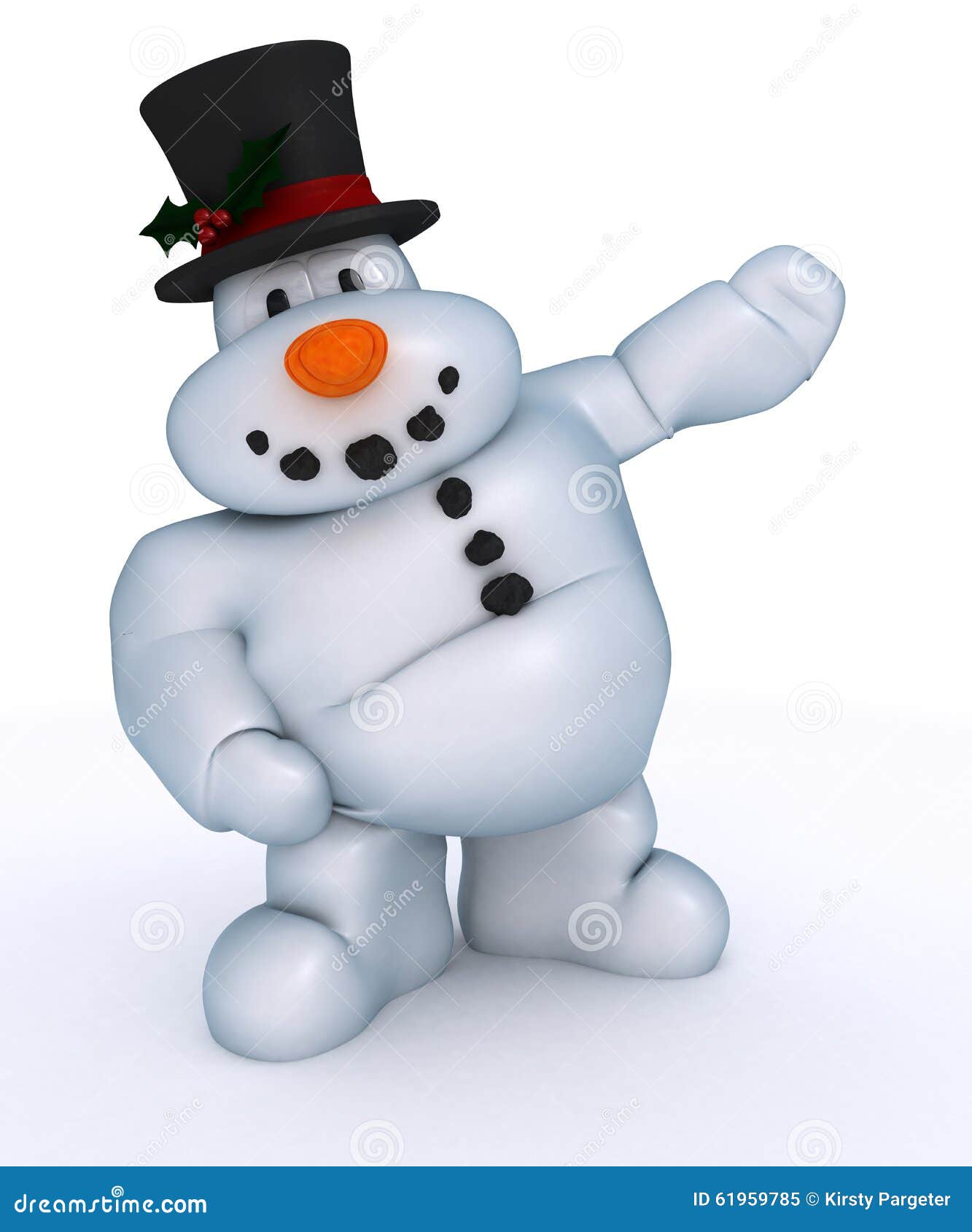 Snowman Character stock illustration. Illustration of winter - 61959785
