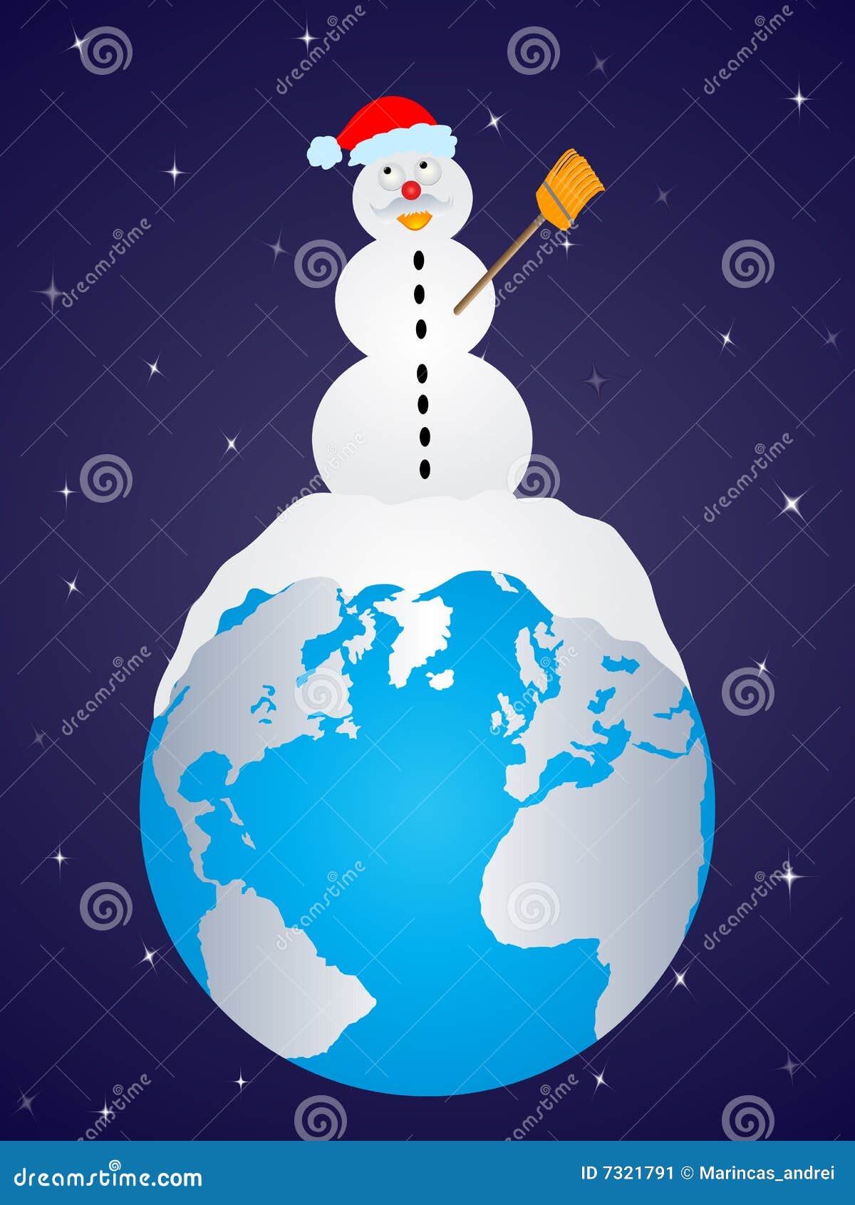Snowman Earth Stock Illustrations – 253 Snowman Earth Stock ...