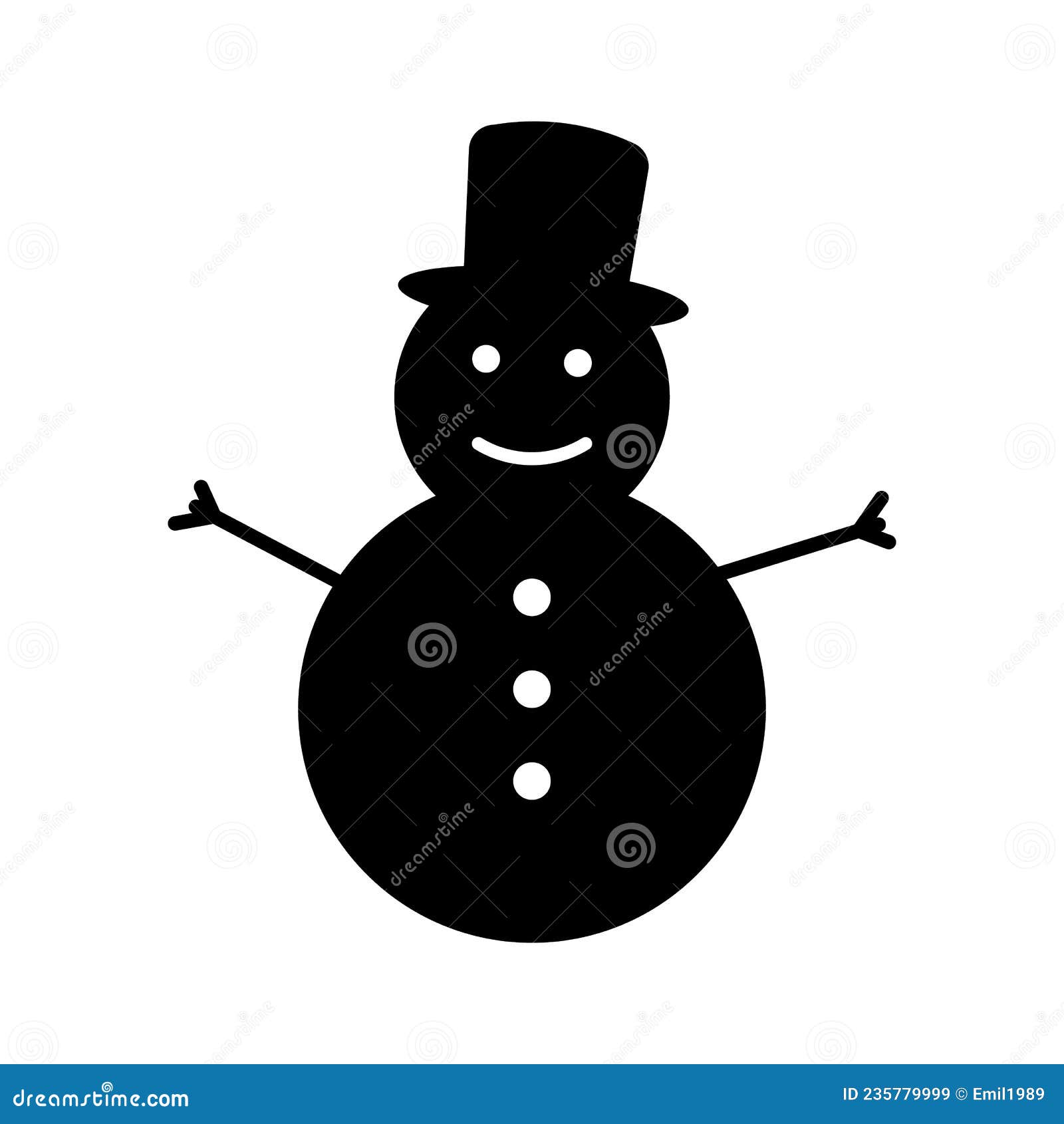 Snowman Icon Symbol Simple Design. Stock Vector - Illustration of ... Snowman Icon Symbol Simple Design. Stock Vector - Illustration of ...