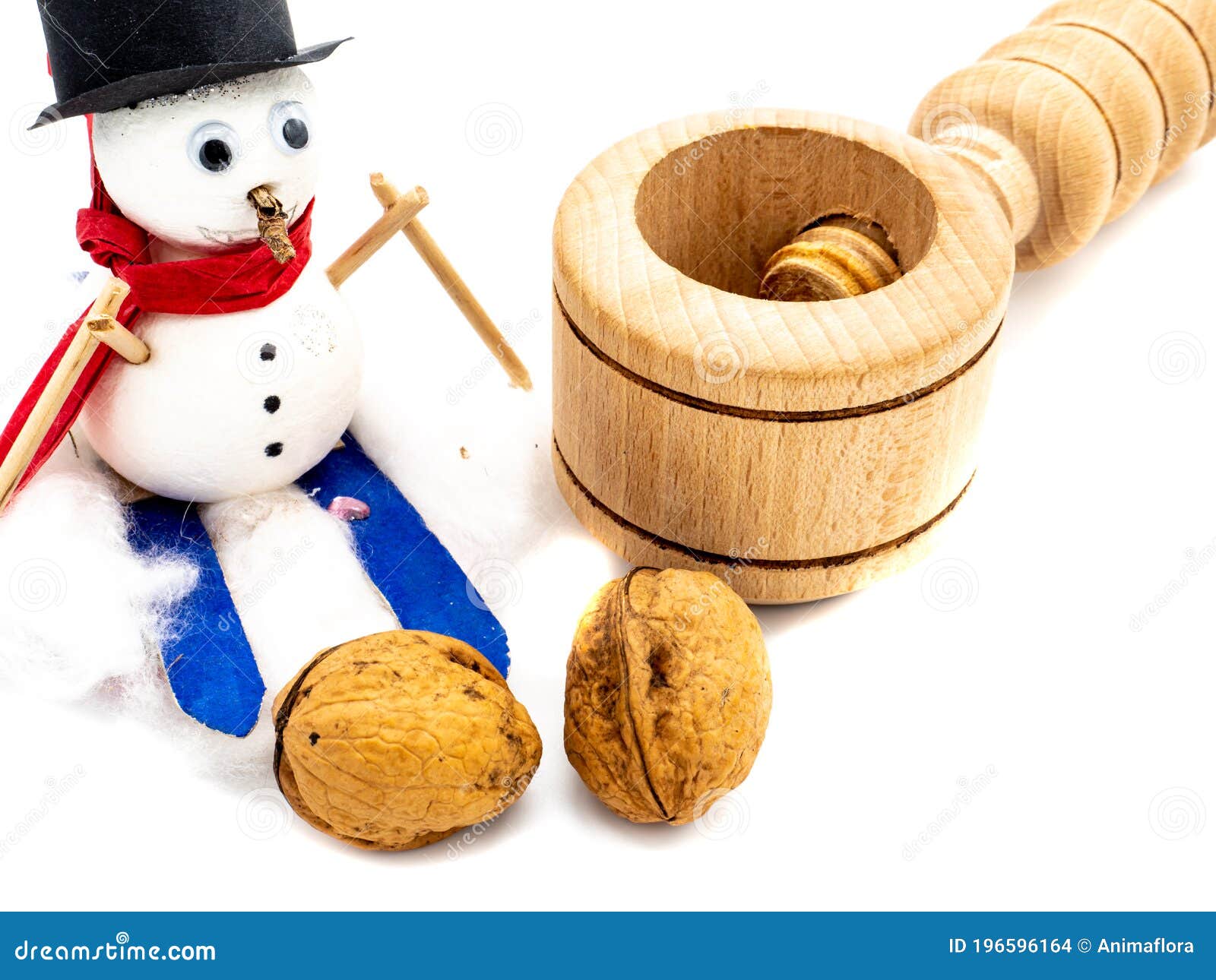 Nutcracker. Isolated On A White Background. Stock Image | CartoonDealer ...
