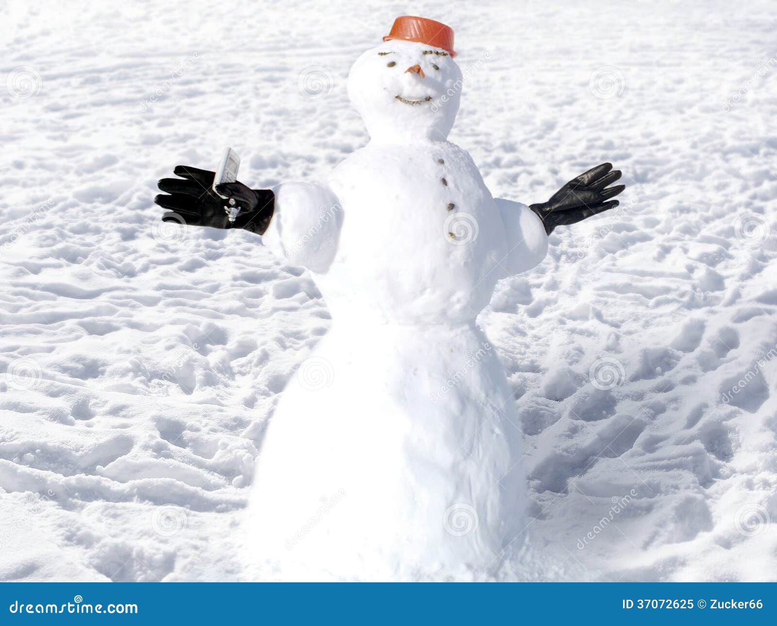 Snowman stock image. Image of background, white, snow - 37072625