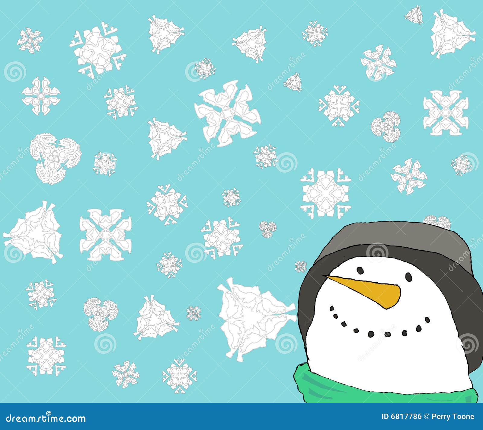 January Snow Clipart