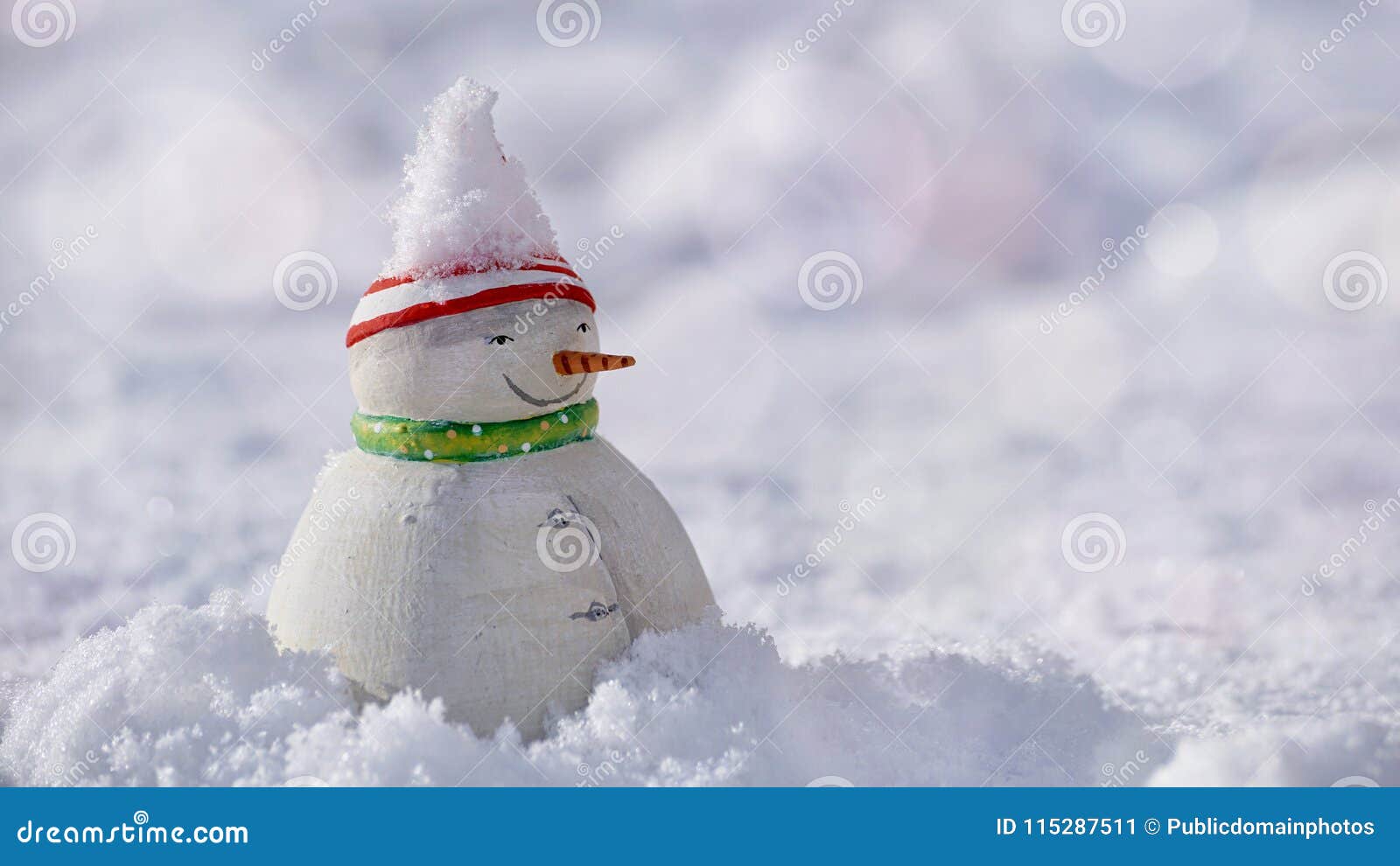 Snowman, Snow, Winter, Freezing Picture. Image: 115287511