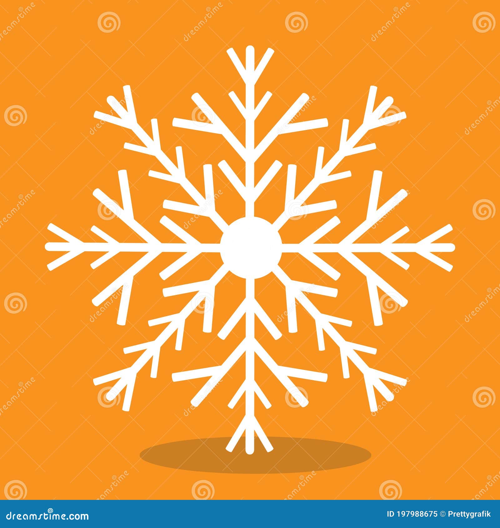 Snowman snowflake white 08 stock vector. Illustration of cartoon ...