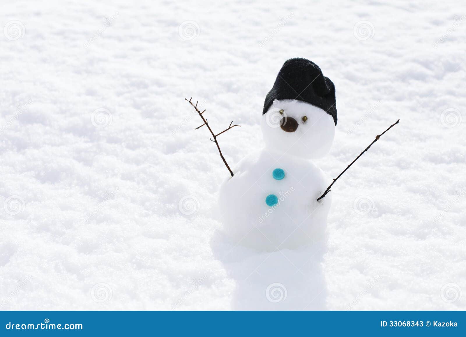 Snowman stock image. Image of smiling, card, greeting - 33068343