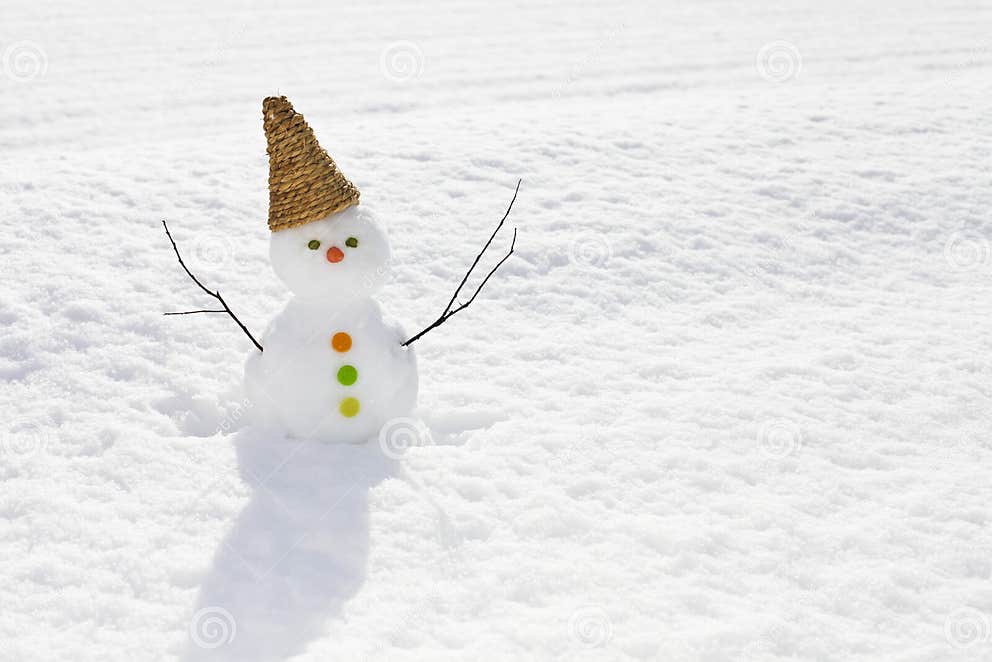 Snowman stock image. Image of holiday, greeting, vertical - 33068367