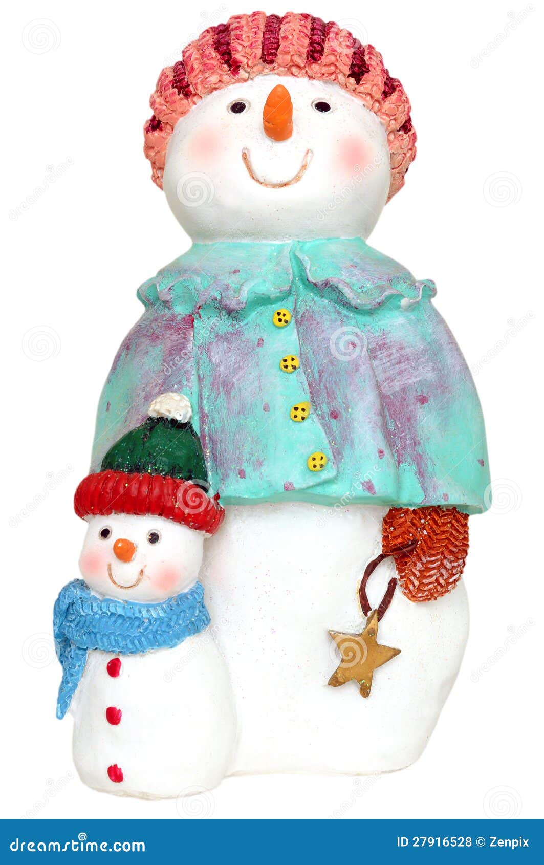 Snowman woman stock photo. Image of freeze, frozen, happy - 27916528