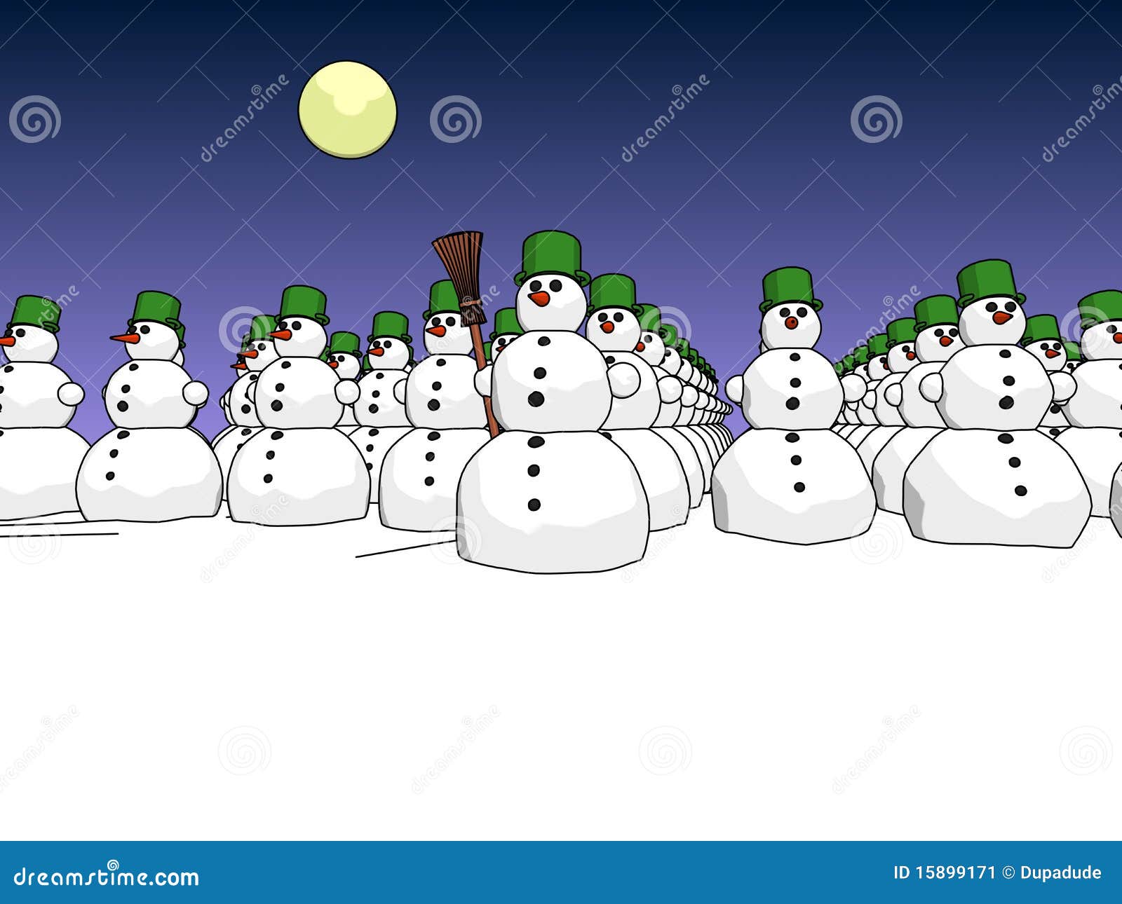 Snowmans army day stock illustration. Illustration of group - 15899171