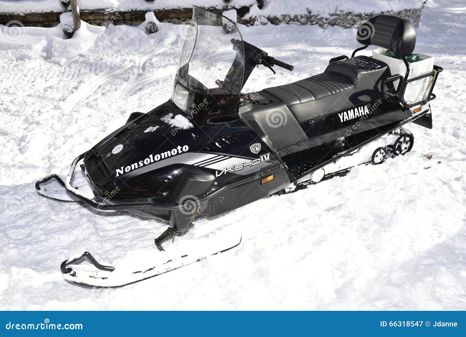 Snowmobile editorial photography. Image of cold, italy - 66318547