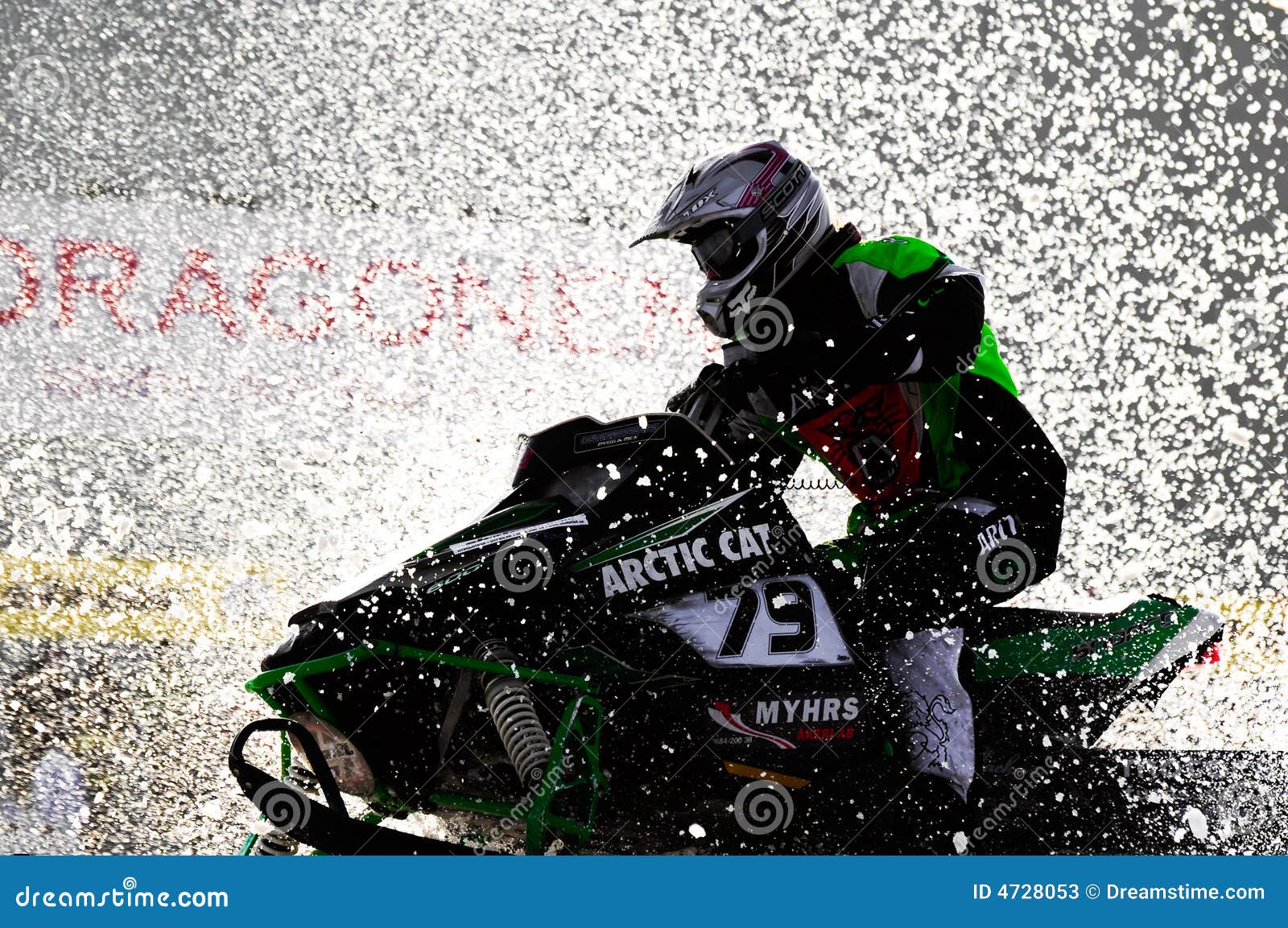 Snowmobile racing editorial stock photo. Image of season - 4728053