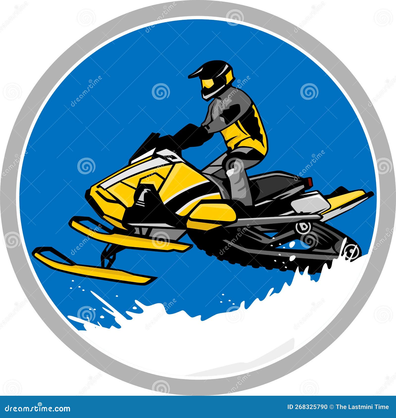 Snowmobile Trails Logo Design Vector Art Stock Vector - Illustration of ...