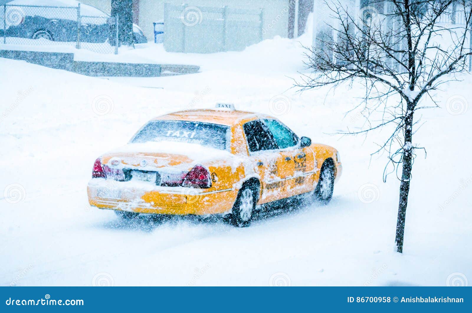 Snowpiercer stock photo. Image of harsh, blizzard, taxi - 86700958