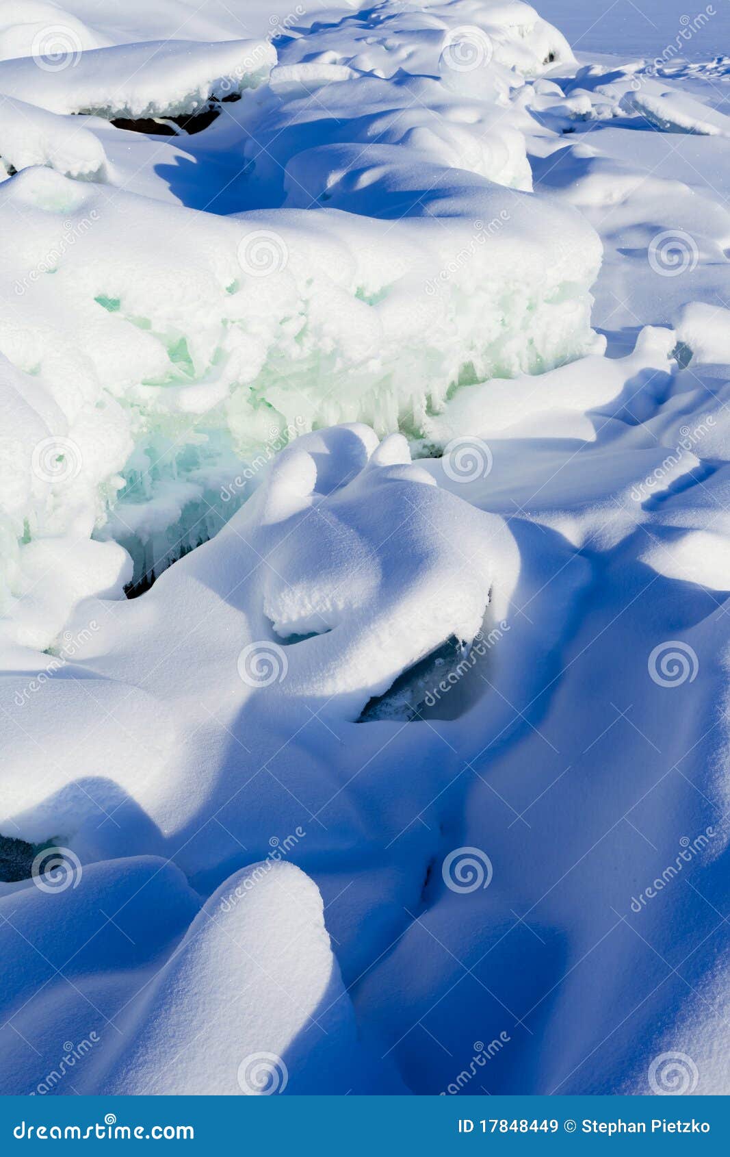 Snowscape stock image. Image of outdoor, freeze, glacial - 17848449