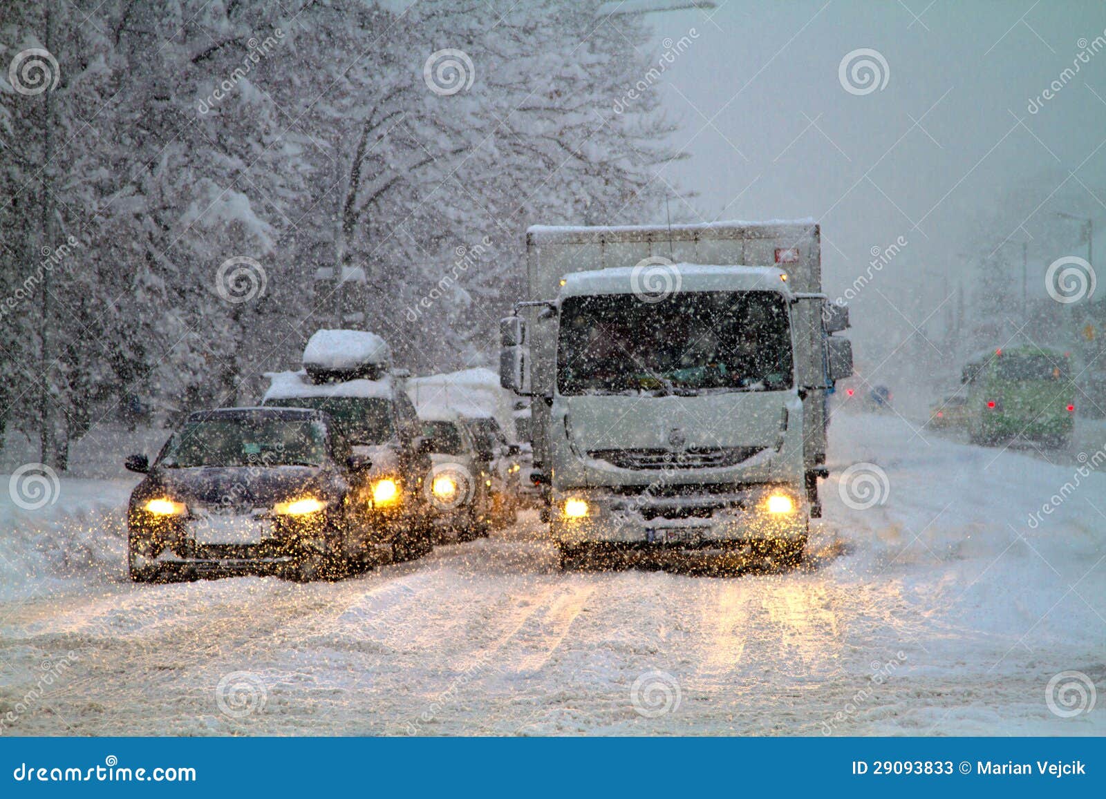 Snowstorm editorial stock photo. Image of pattern, street - 29093833